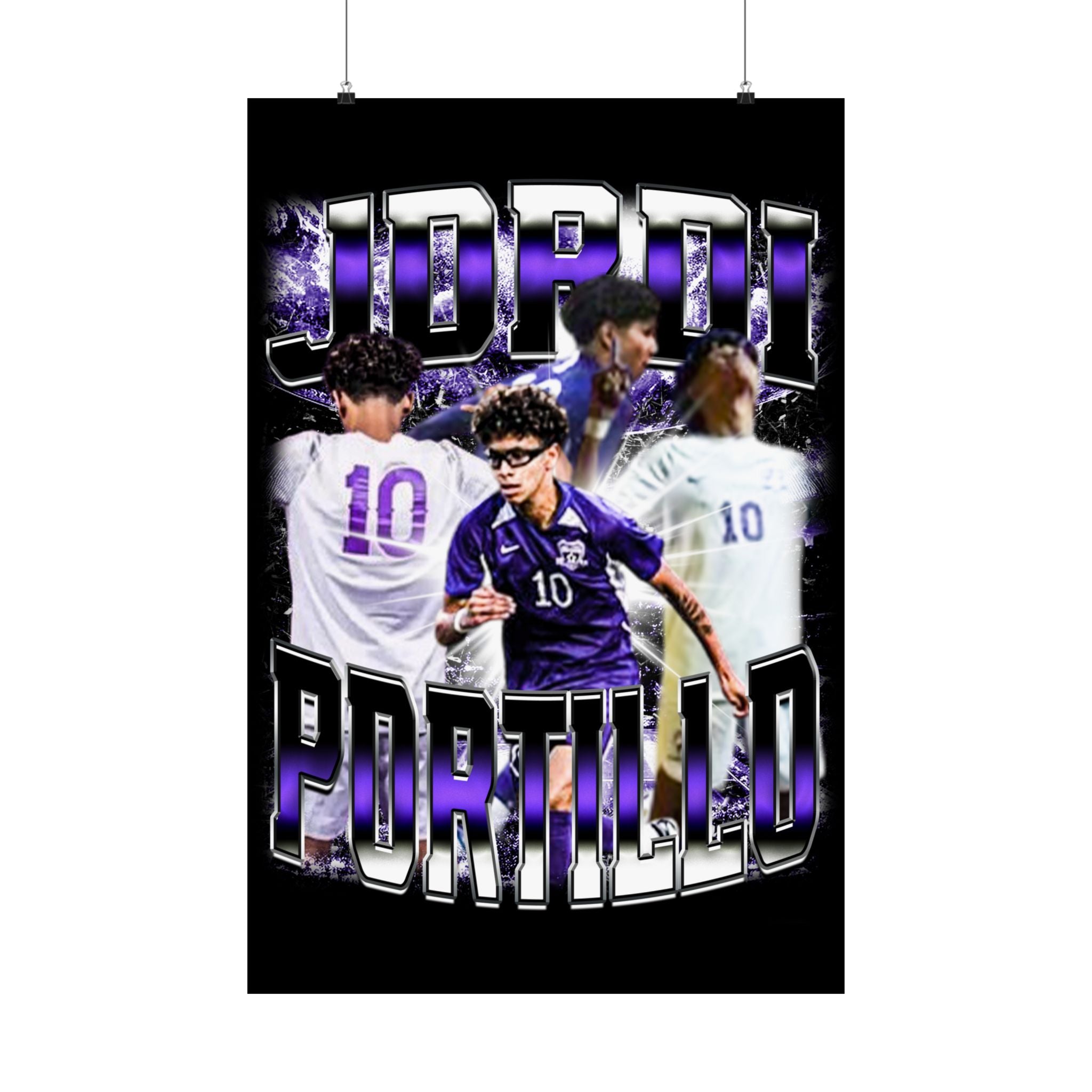 Jordi Portillo Poster 24" x 36" – Hometown Hero