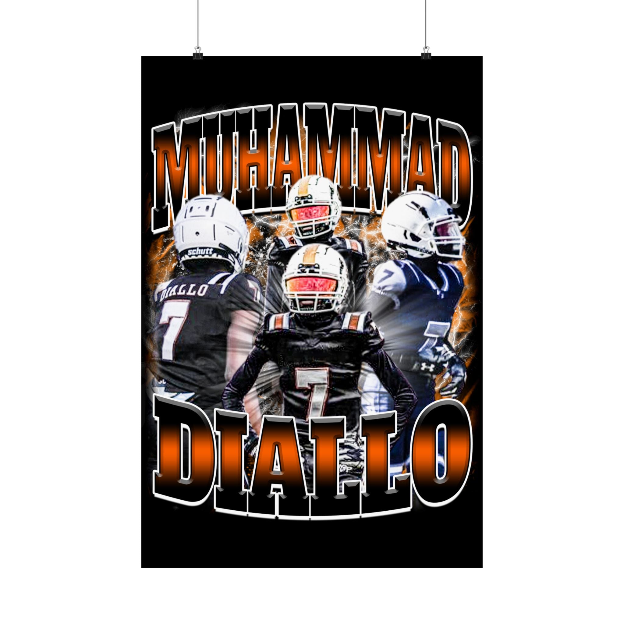 Muhammad Diallo Poster 24" x 36" – Hometown Hero