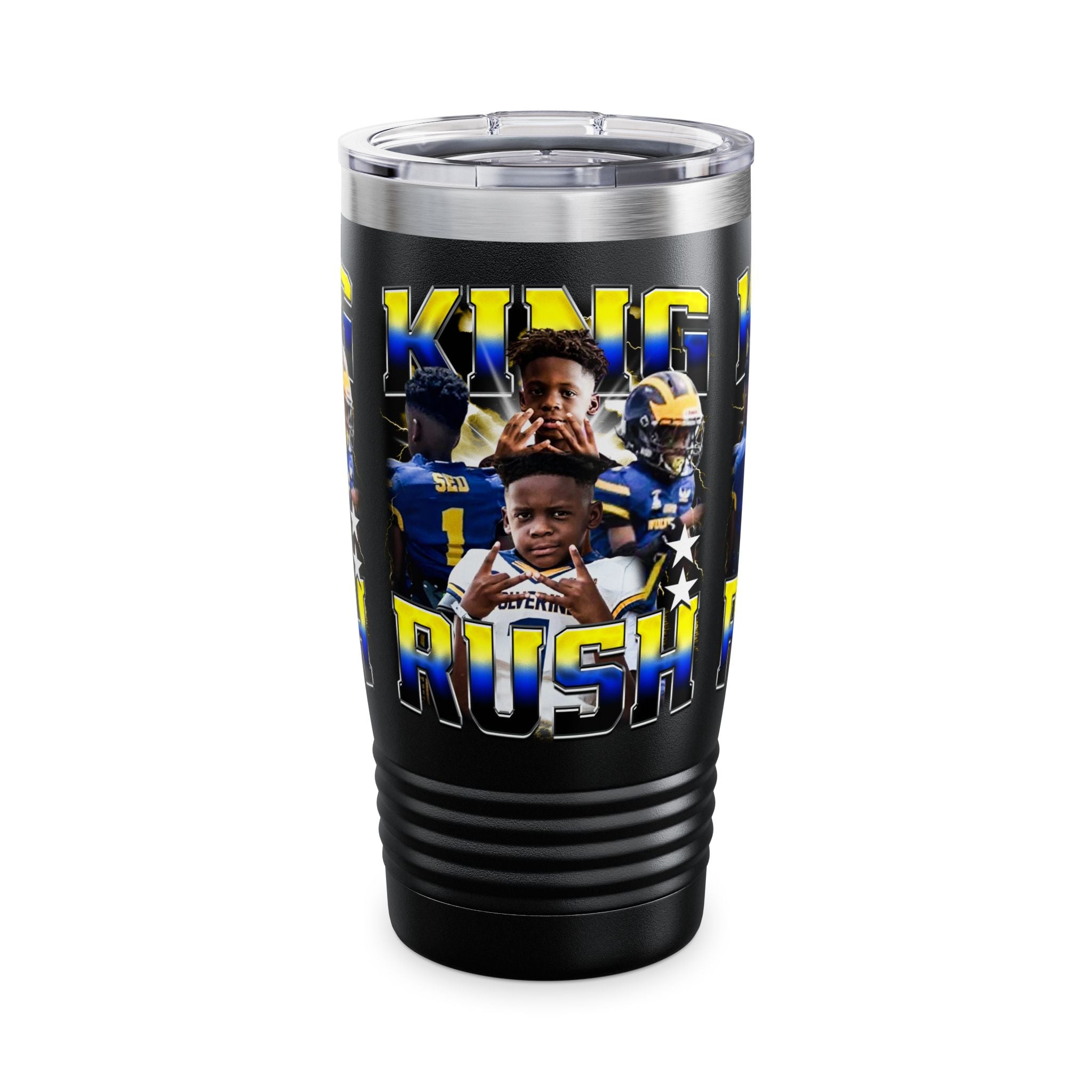 King Rush Stainless Steal Tumble – Hometown Hero