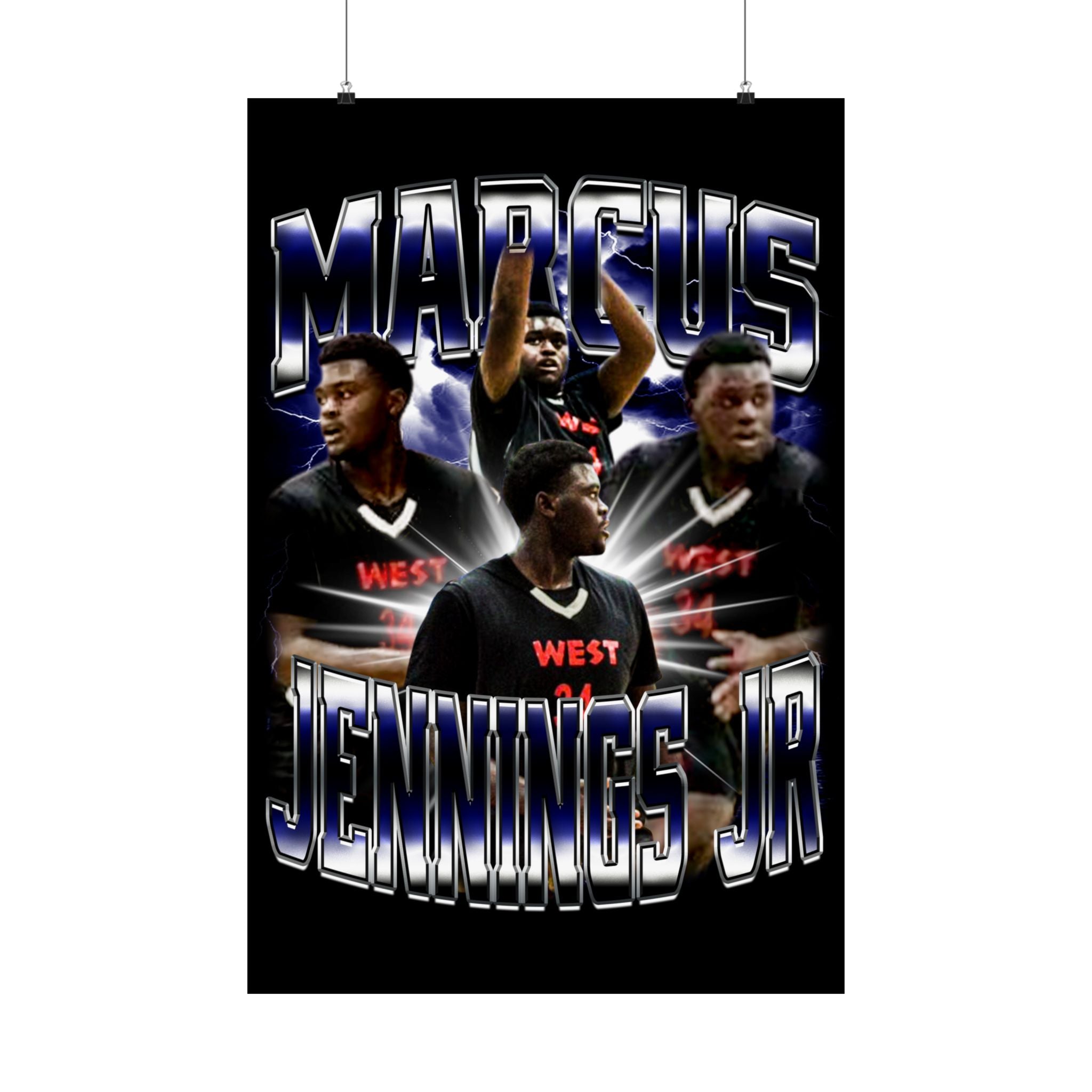 Marcus Jennings JR Poster 24" x 36" – Hometown Hero