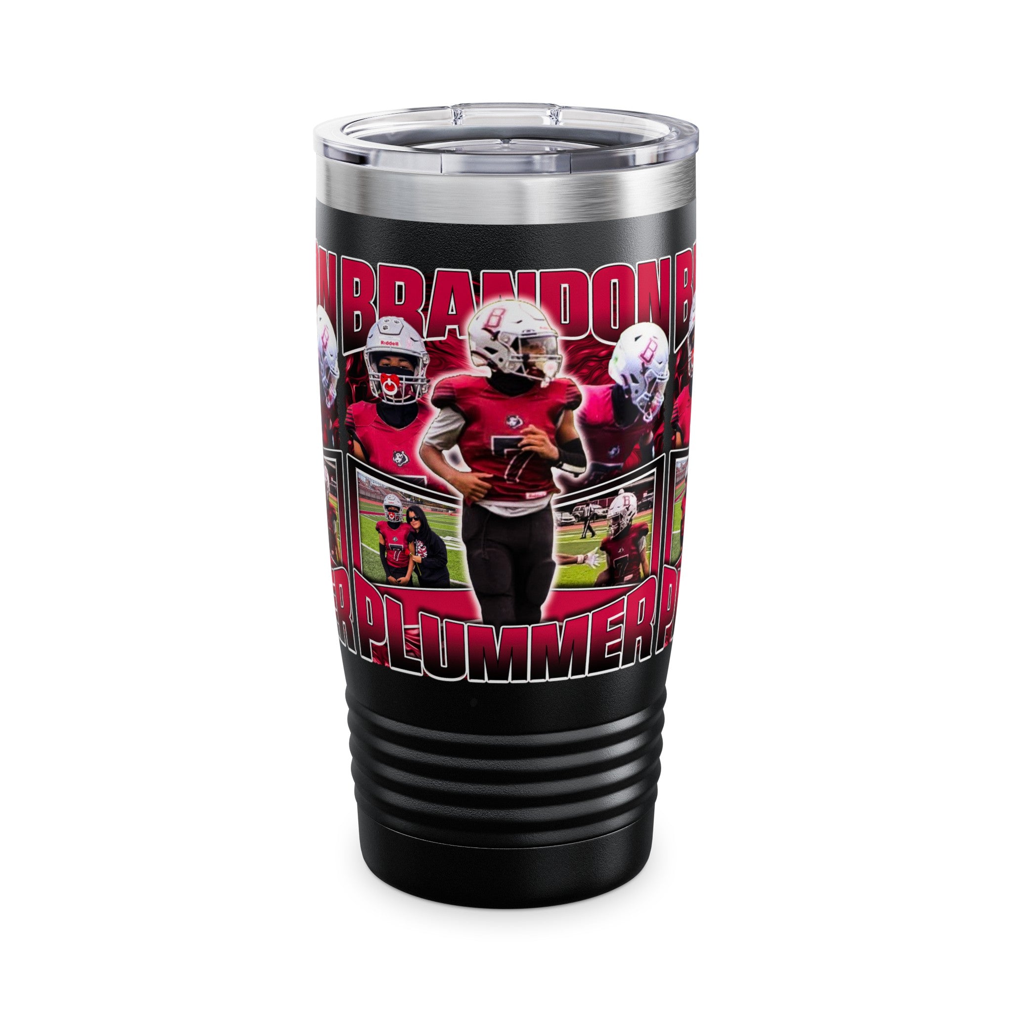 Brandon Plummer Stainless Steal Tumbler – Hometown Hero