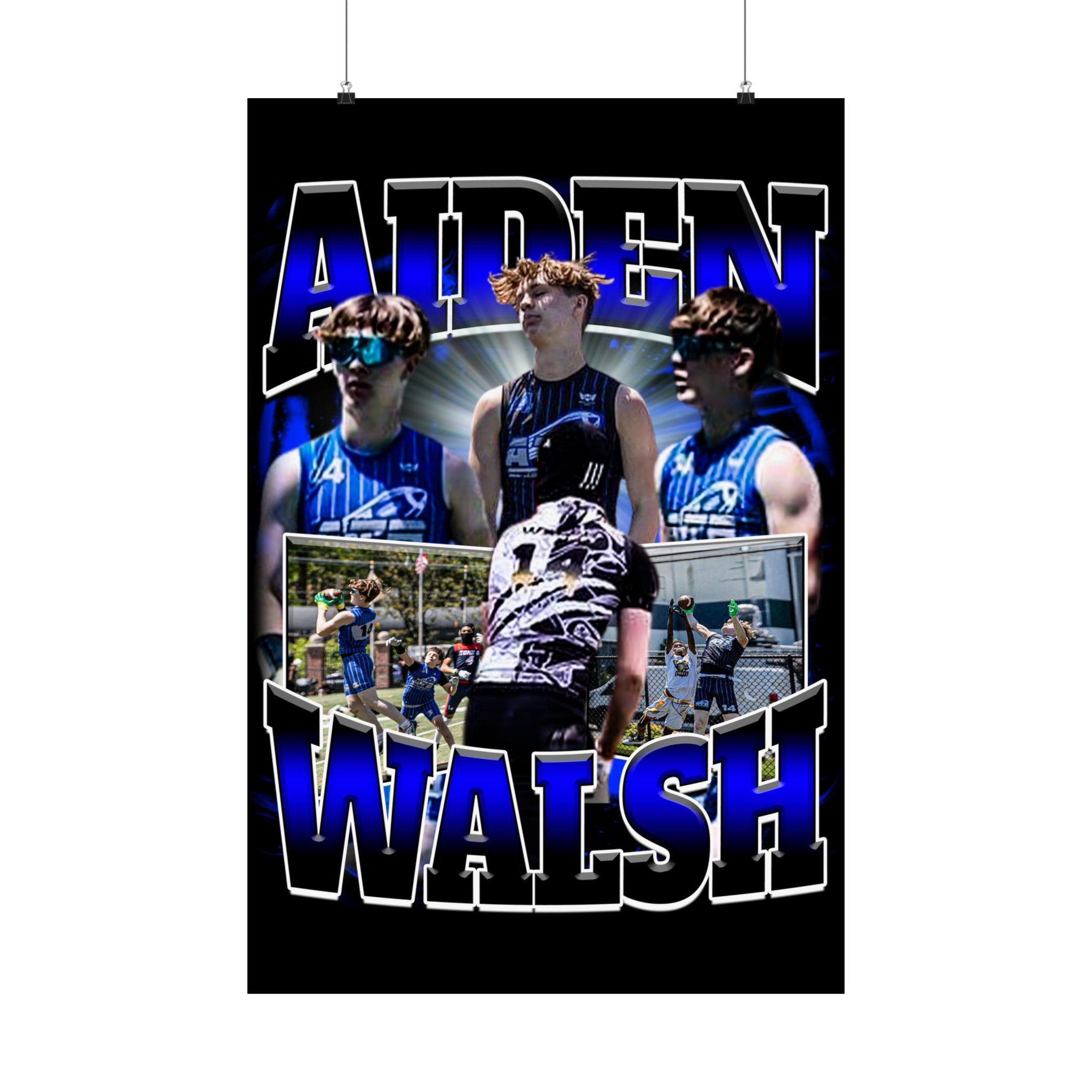 Aiden Walsh Poster 24" x 36" – Hometown Hero