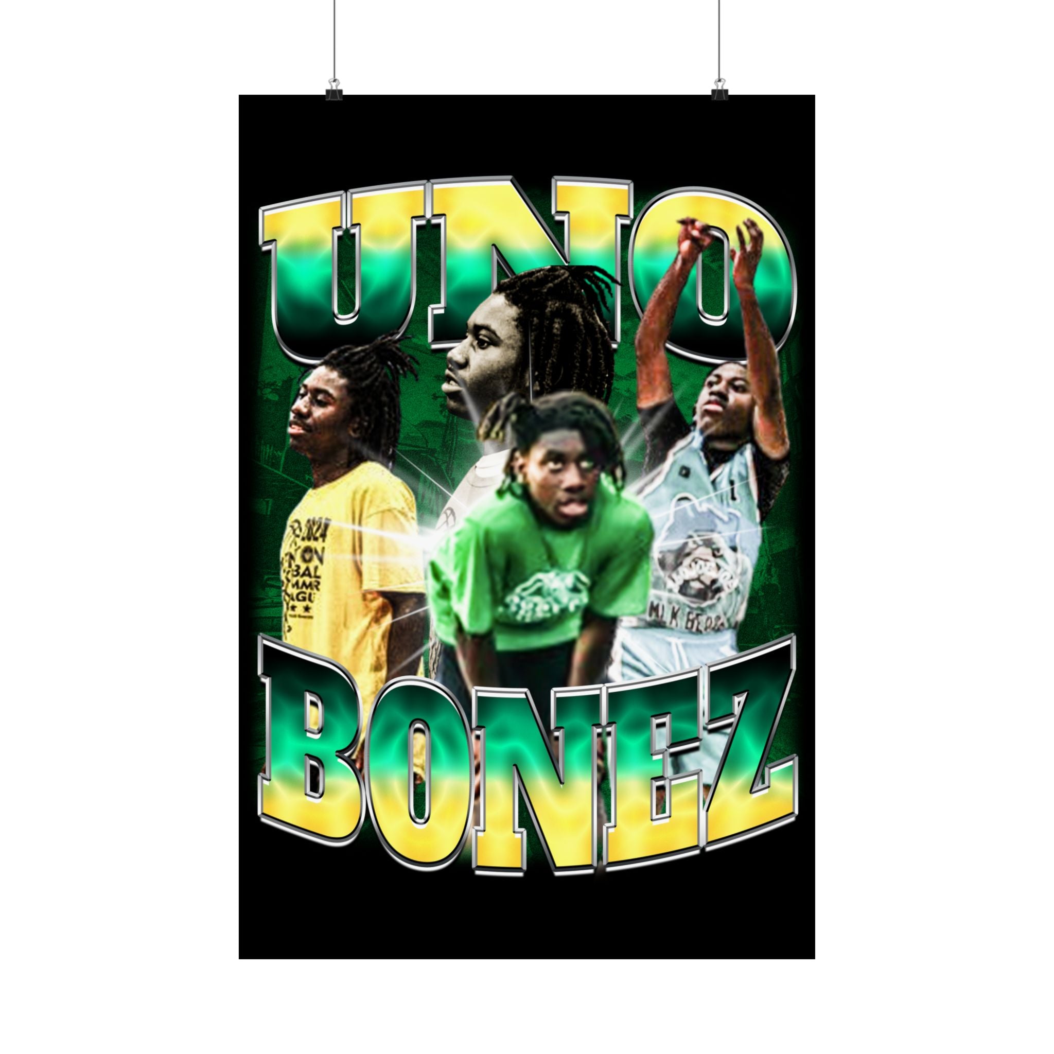 Uno Bonez Poster 24" x 36" – Hometown Hero