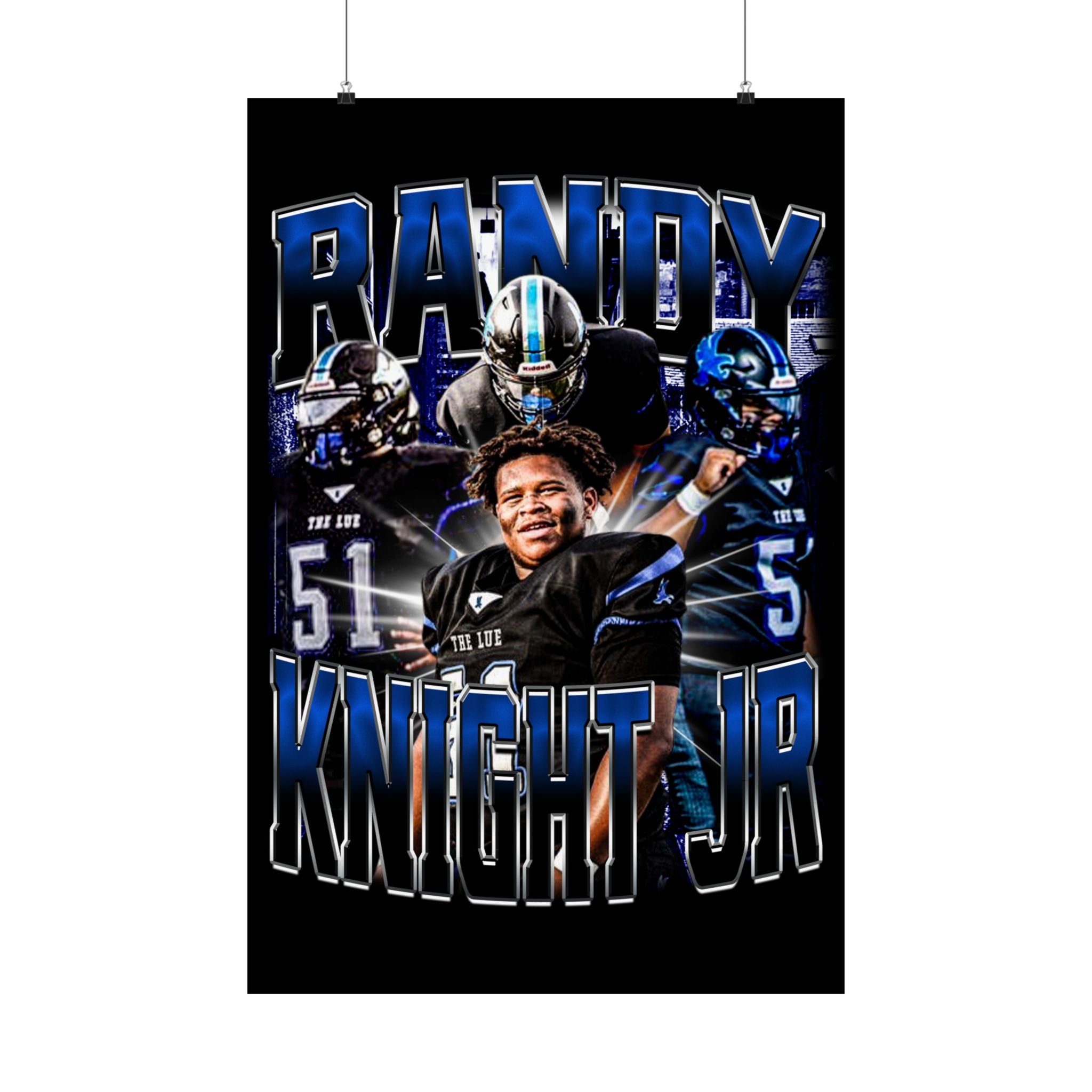 Randy Knight JR Poster 24" x 36" – Hometown Hero