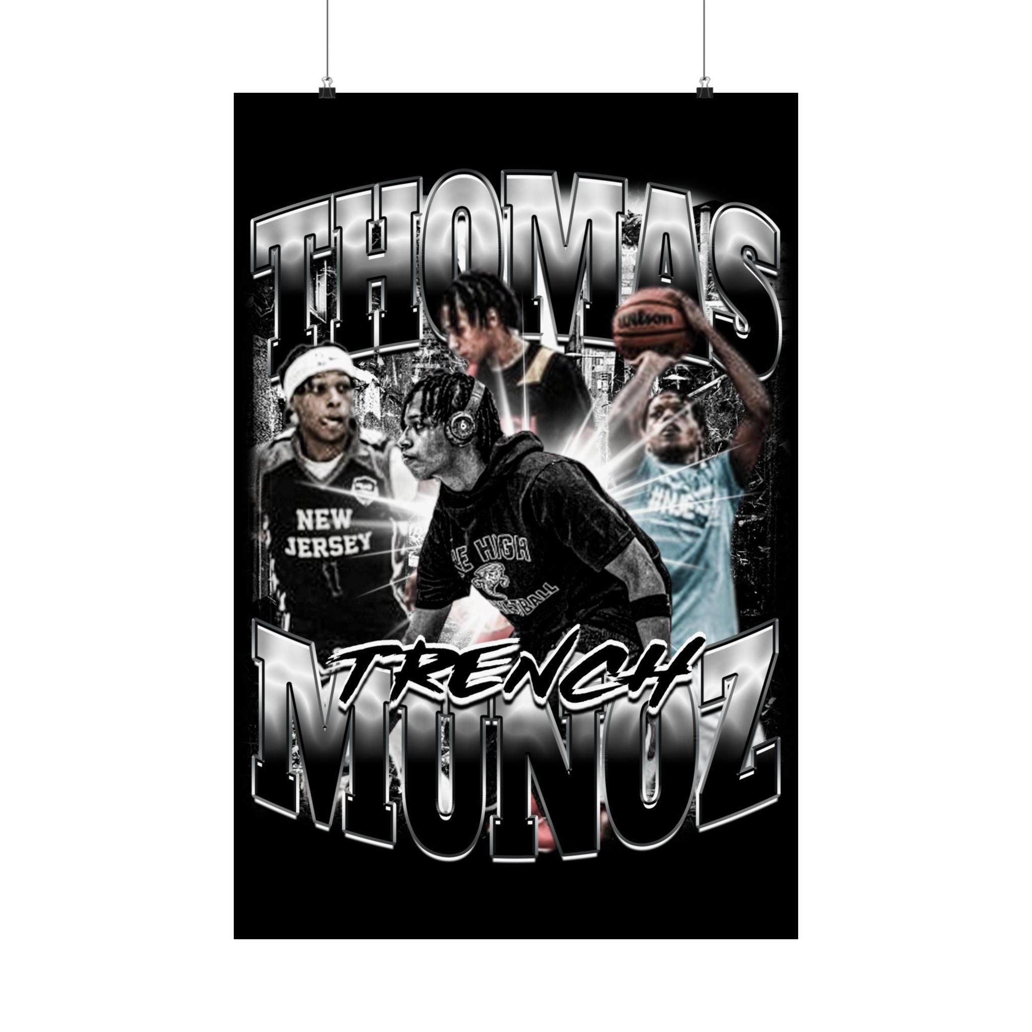 Thomas Munoz Poster 24" x 36" – Hometown Hero