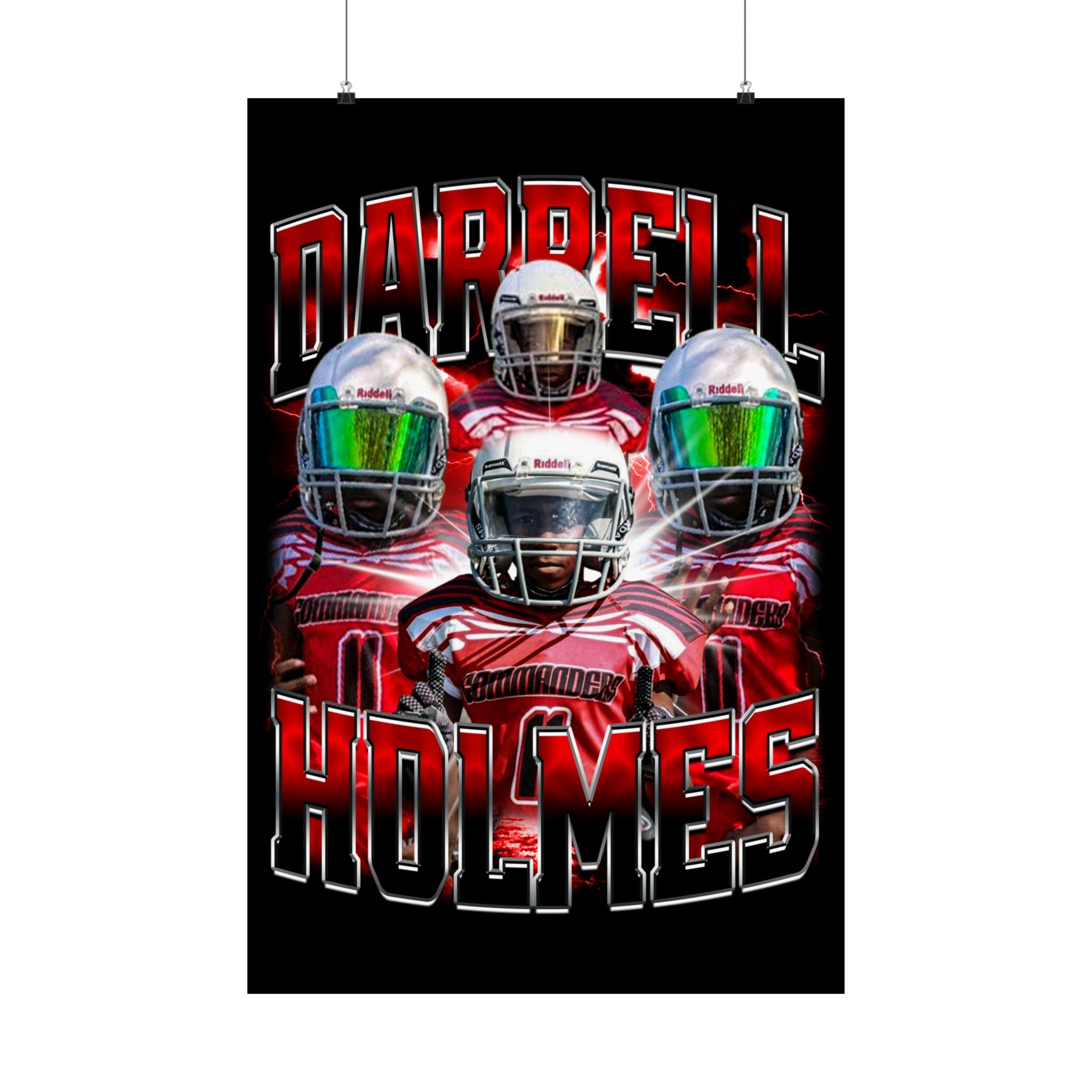 Darrell Holmes Poster 24" x 36" – Hometown Hero