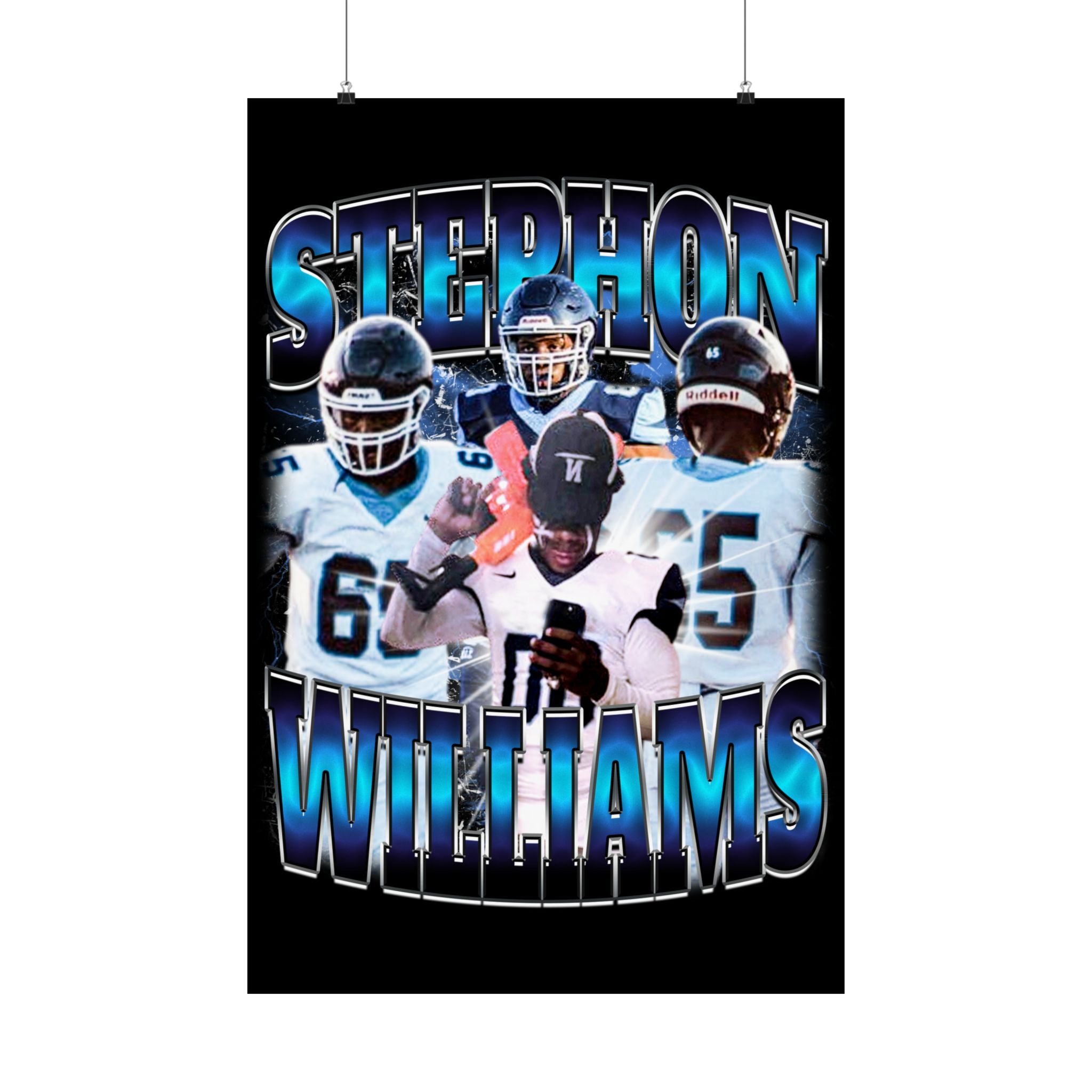 Stephon Williams Poster 24" x 36" – Hometown Hero