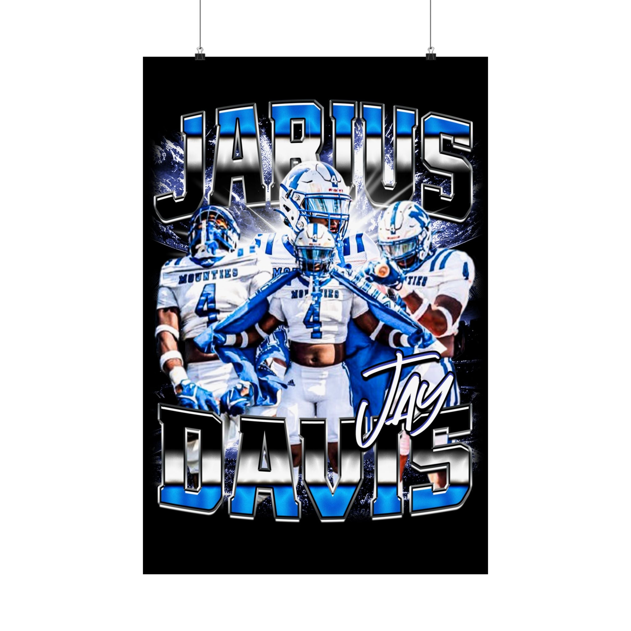 Jarius Davis Poster 24" x 36" – Hometown Hero
