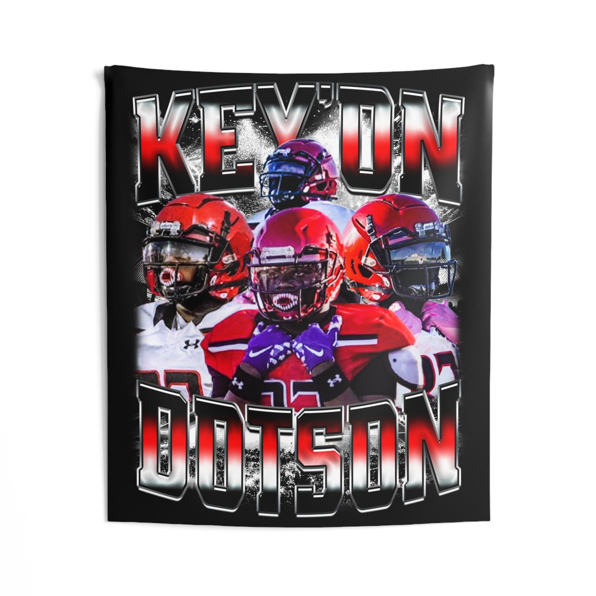 Key'on Dotson Tapestry 50” x 60” – Hometown Hero