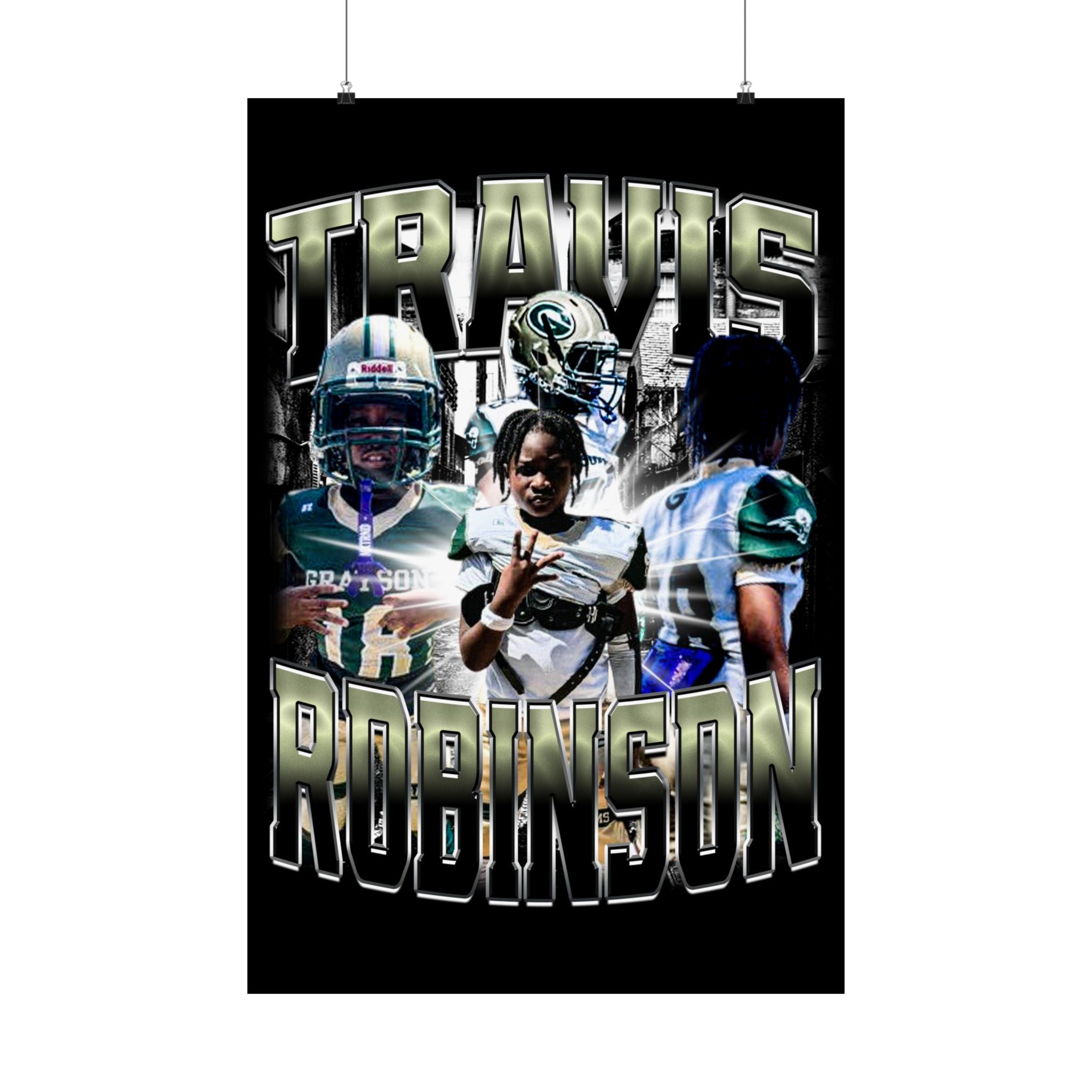 Travis Robinson Poster 24" x 36" – Hometown Hero