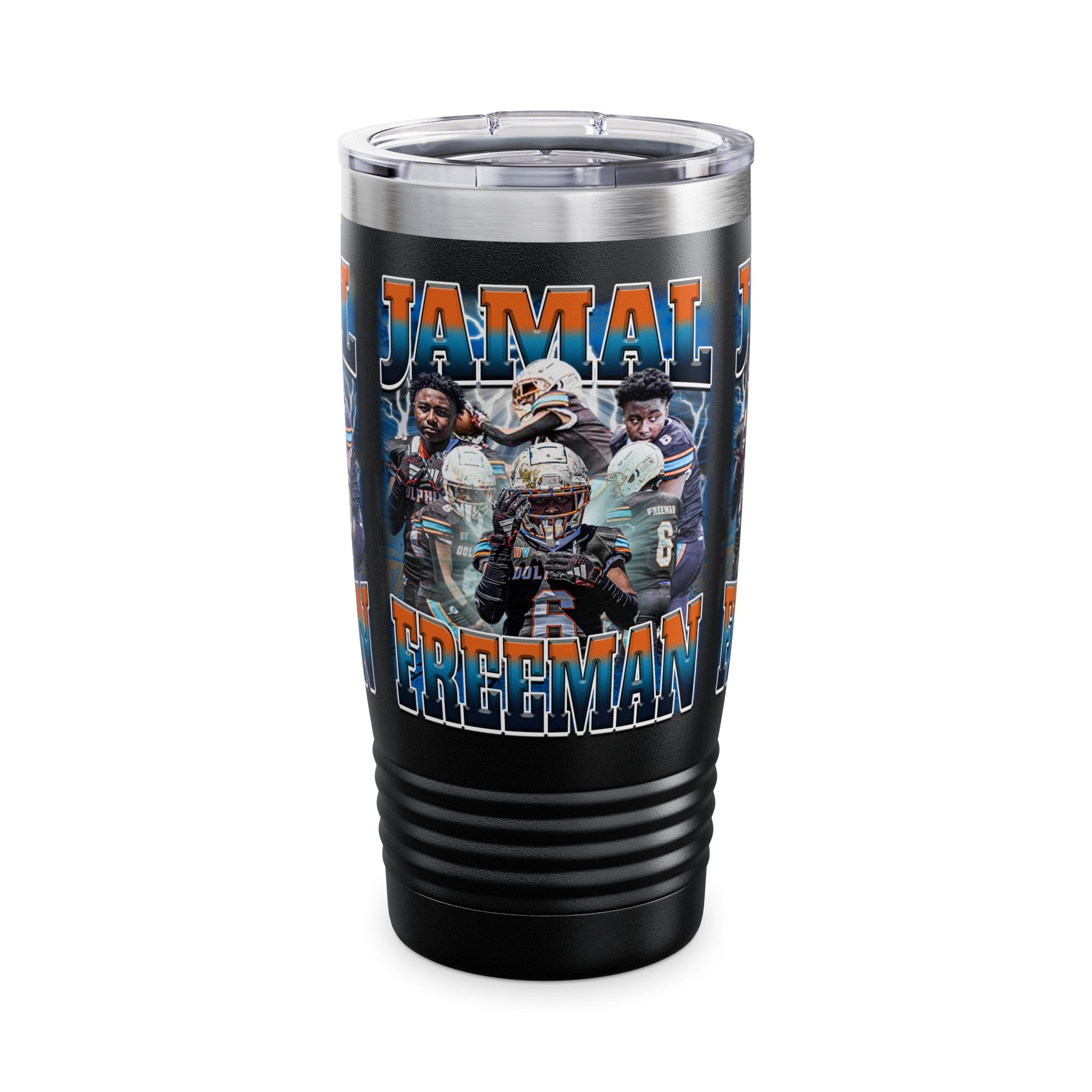 Jamal Freeman Stainless Steal Tumbler – Hometown Hero