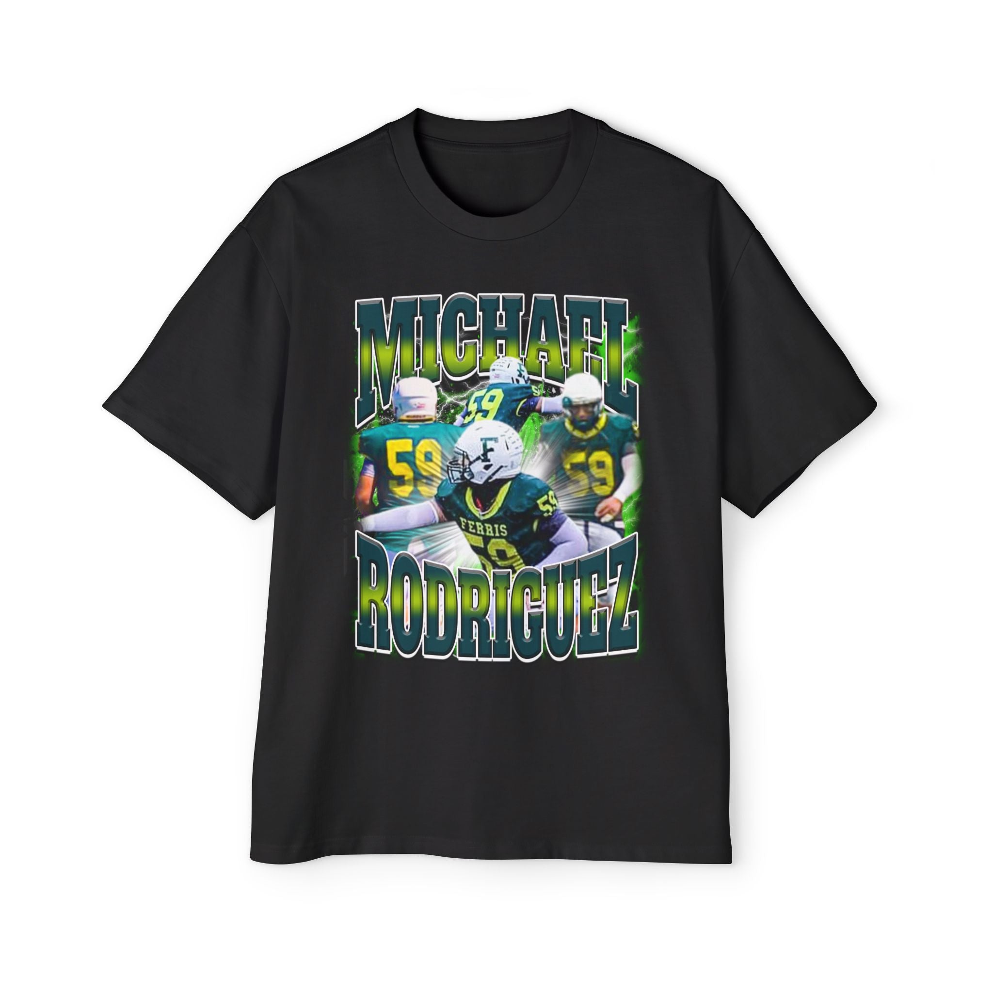 Michael Rodriguez Oversized Tee – Hometown Hero