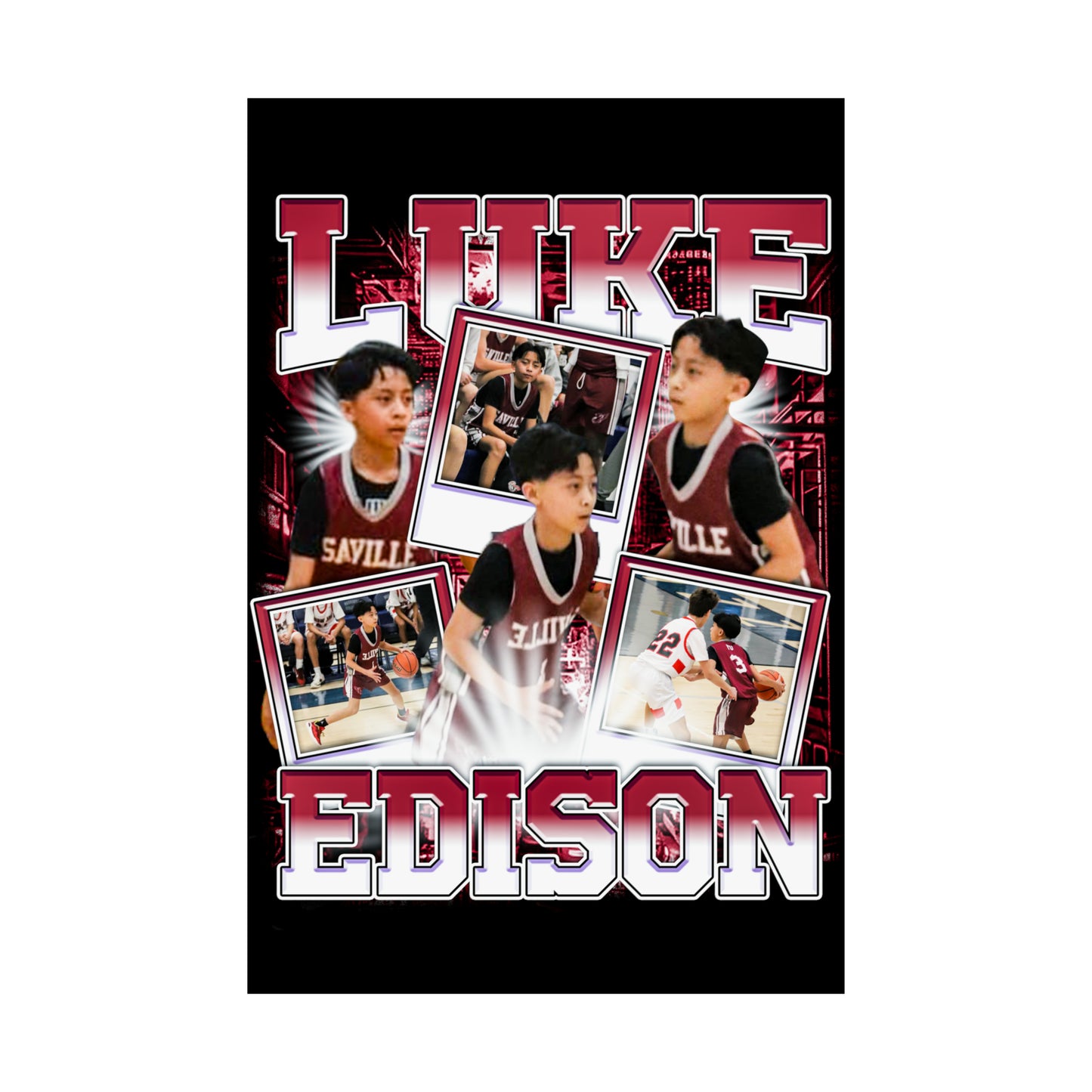 Luke Edison Poster – Hometown Hero