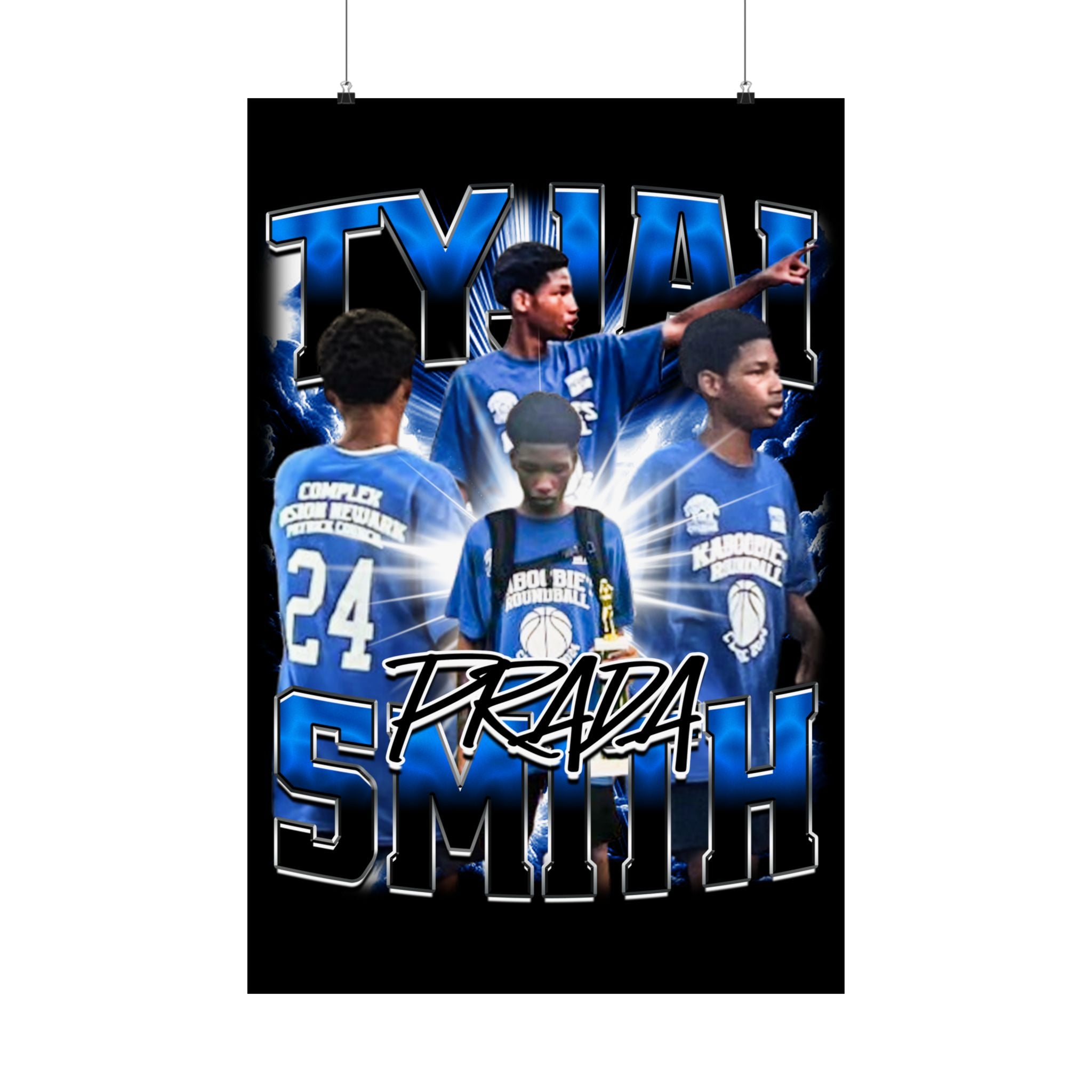 Tyjai Smith Poster 24" x 36" – Hometown Hero