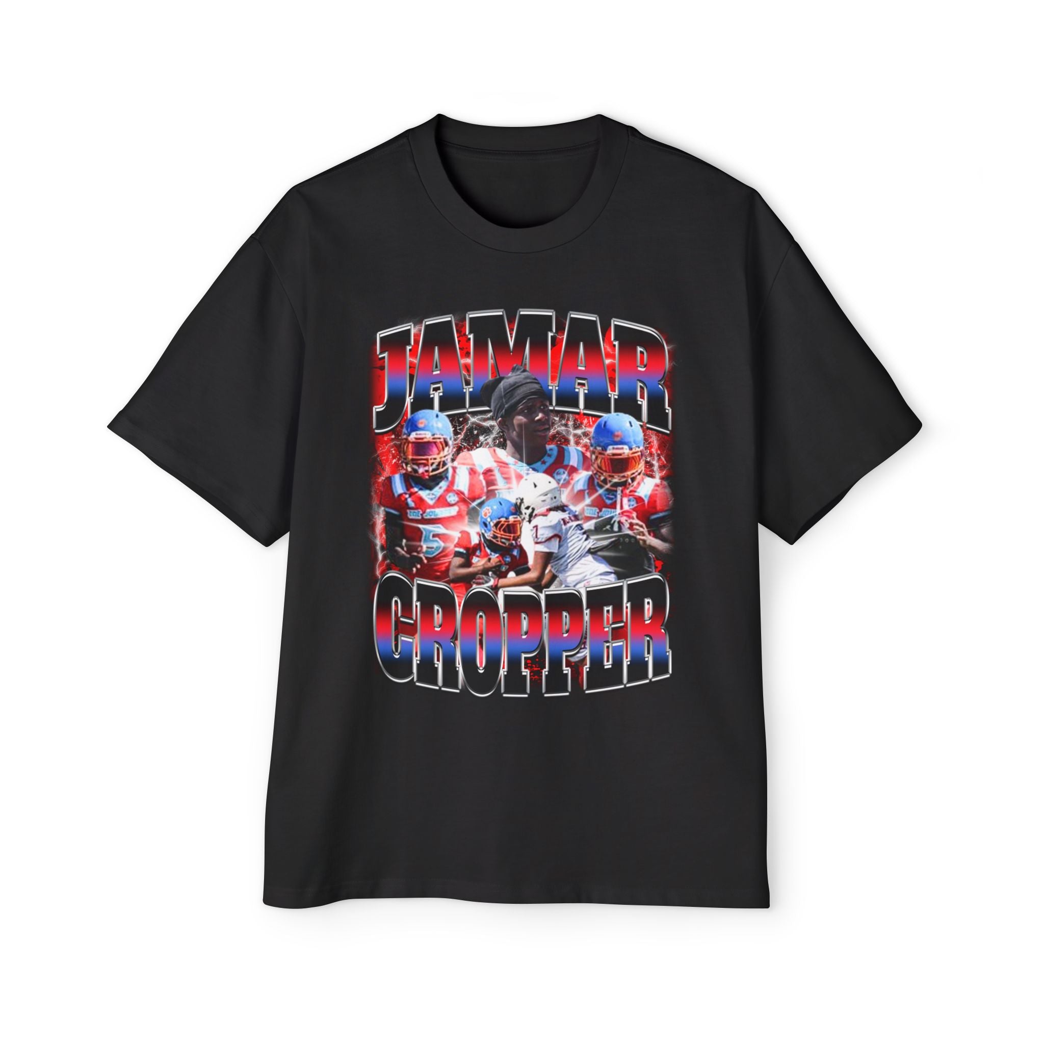Jamar Cropper Oversized Tee – Hometown Hero