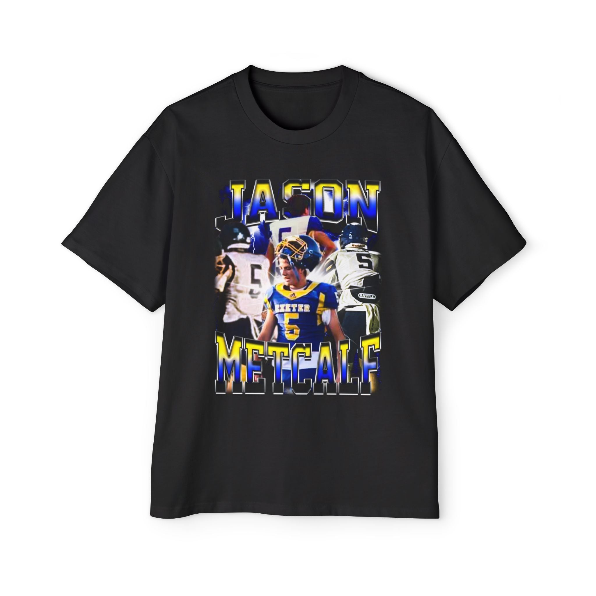 Jason Metcalf Oversized Retro Tee – Hometown Hero