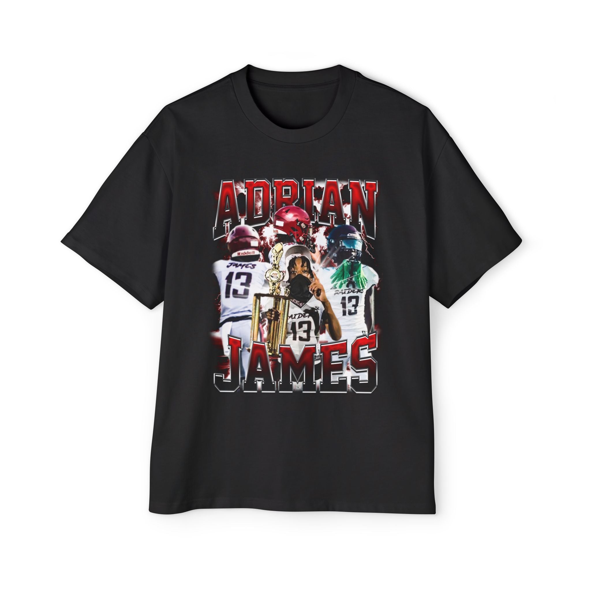 Adrian James Oversized Retro Tee – Hometown Hero