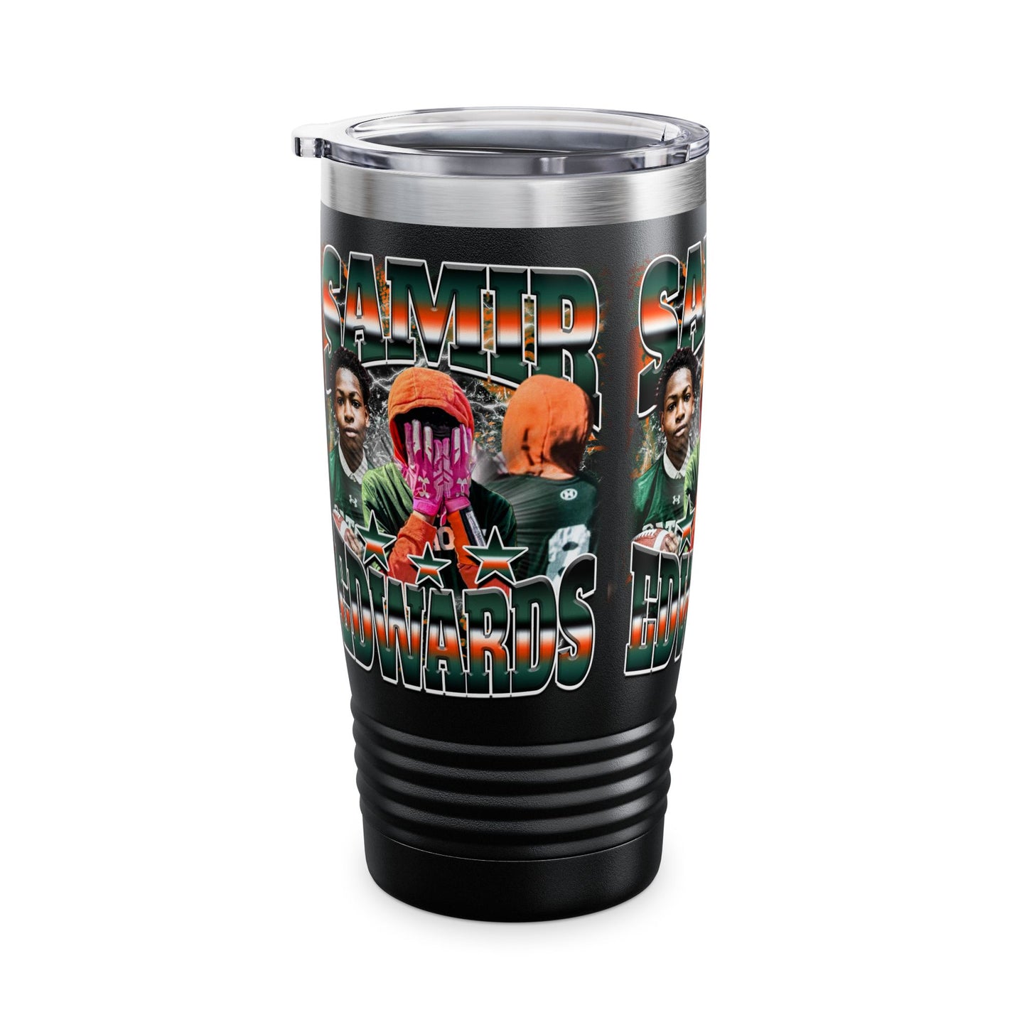 Samir Edwards Stainless Steal Tumbler – Hometown Hero