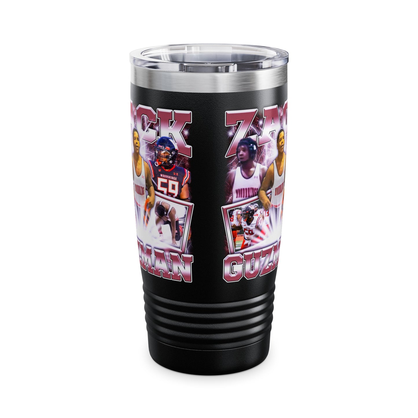 Zack Guzman Stainless Steal Tumbler – Hometown Hero