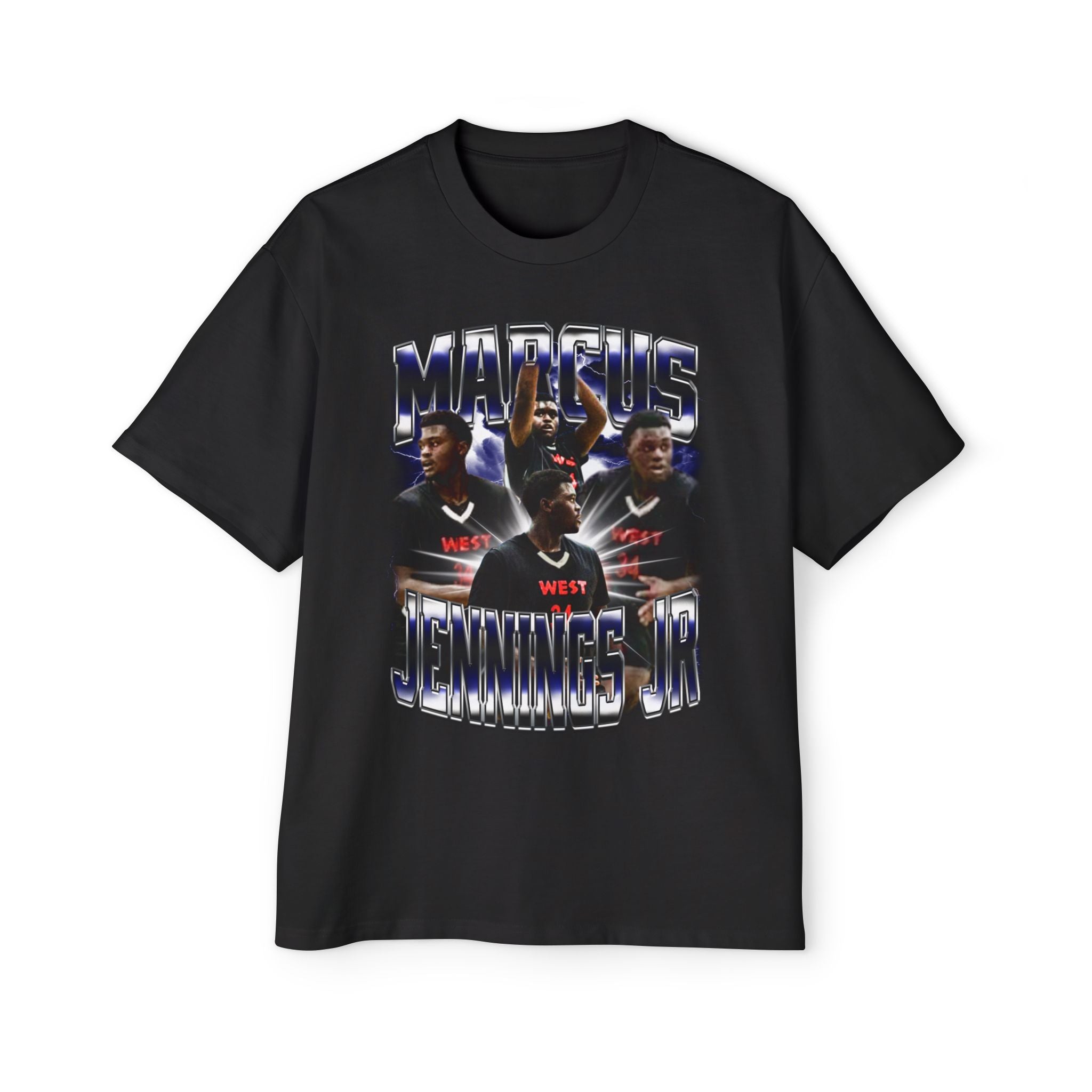 Marcus Jennings JR Oversized Tee – Hometown Hero