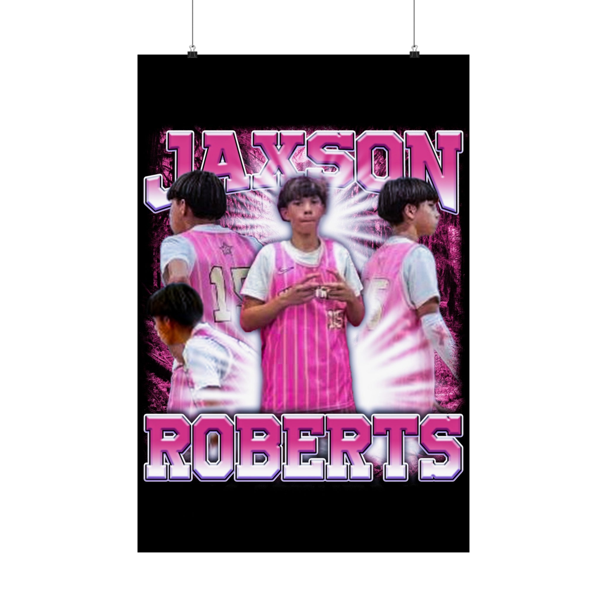 Jaxson Roberts Poster 24" x 36" – Hometown Hero