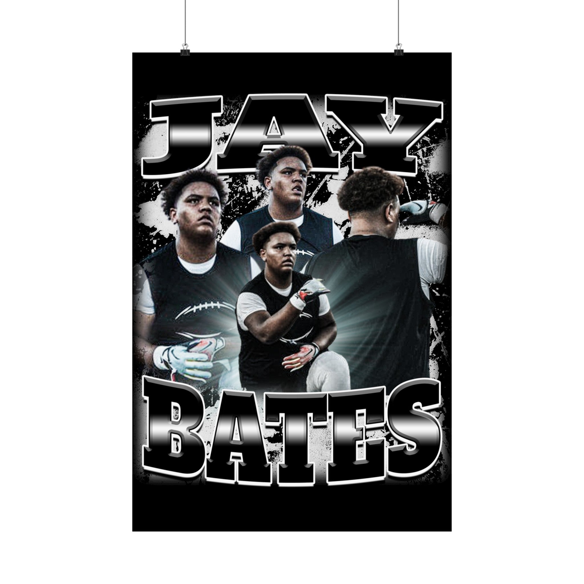 Jay Bates Poster 24" x 36" – Hometown Hero