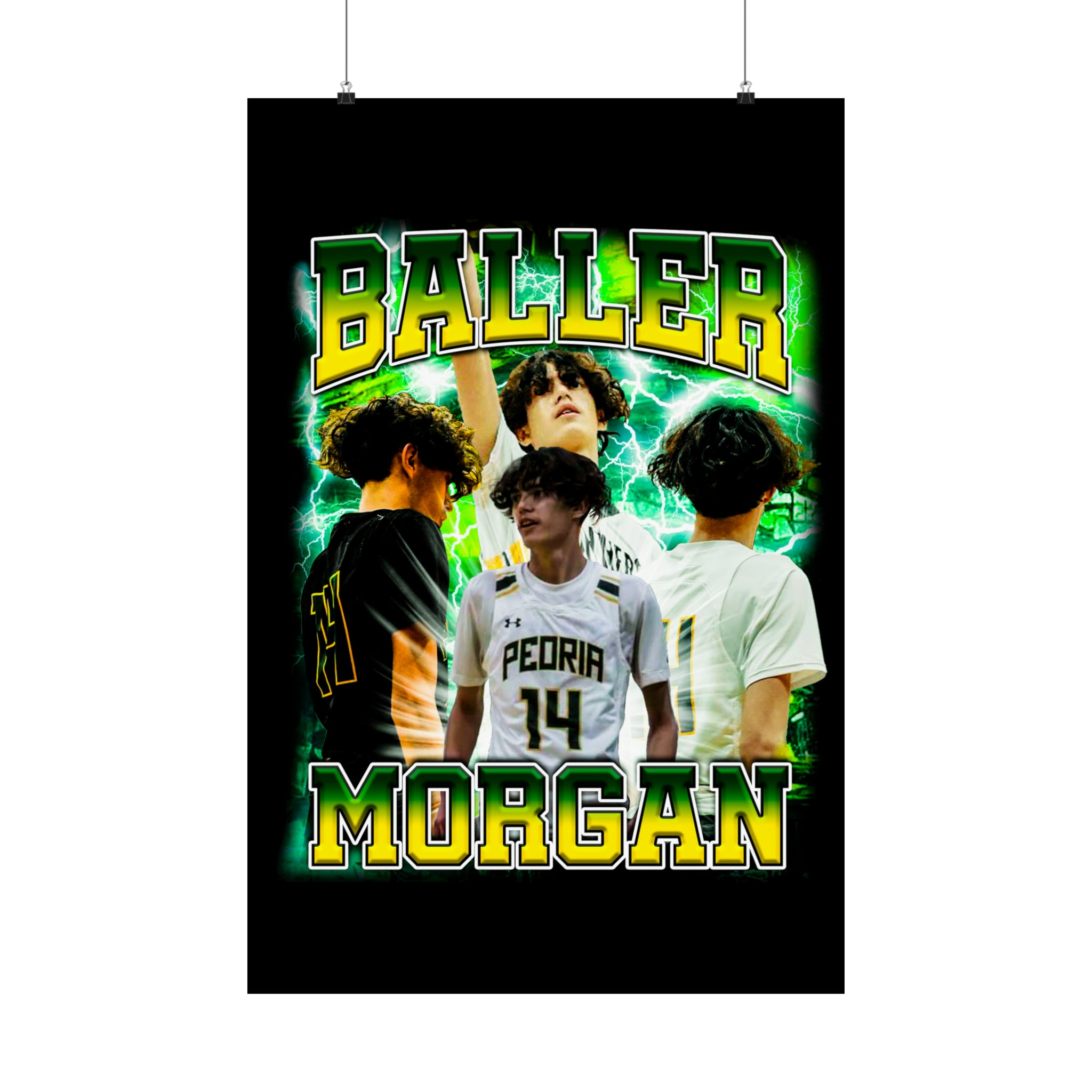 Baller Morgan Poster – Hometown Hero