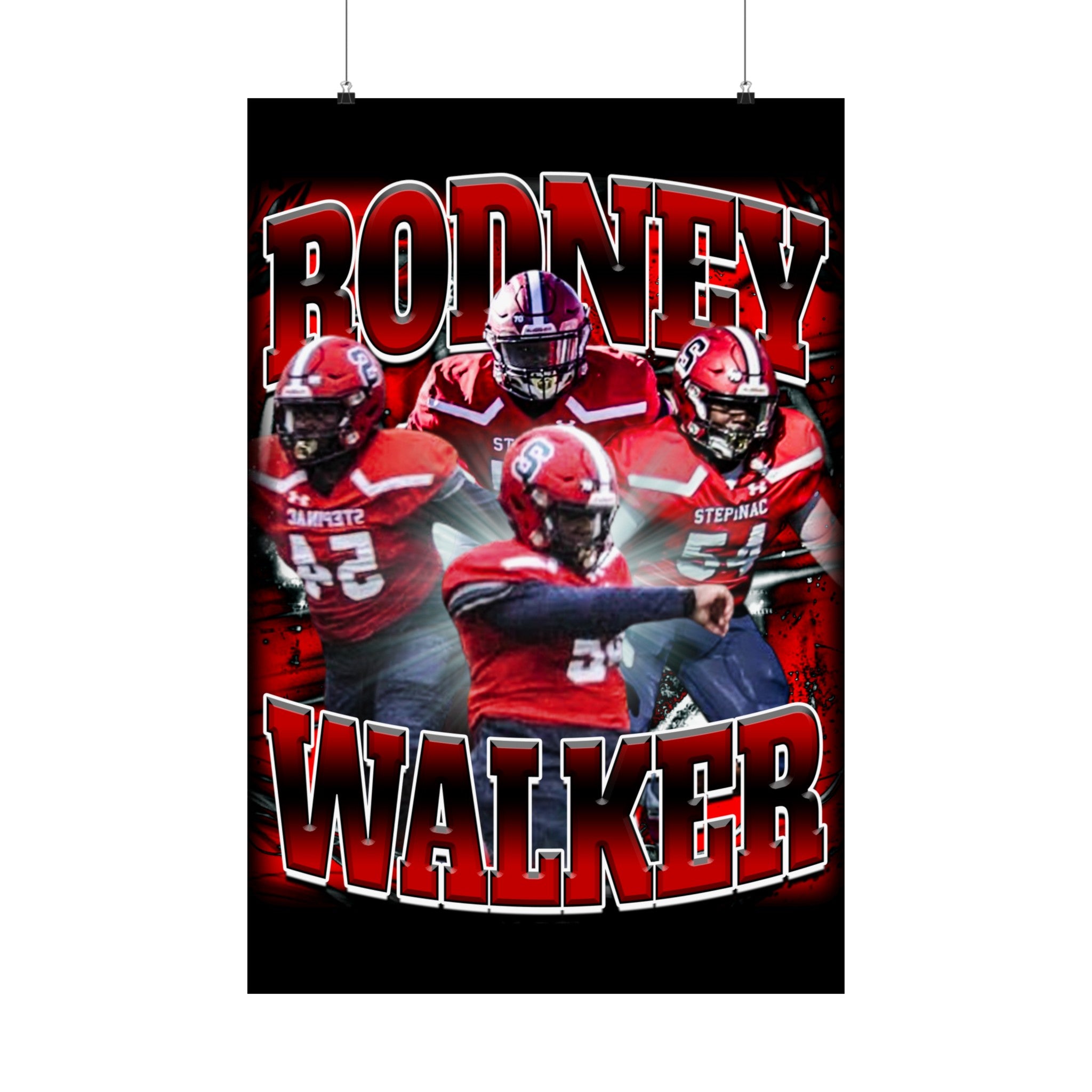 Rodney Walker Poster 24" x 36" – Hometown Hero