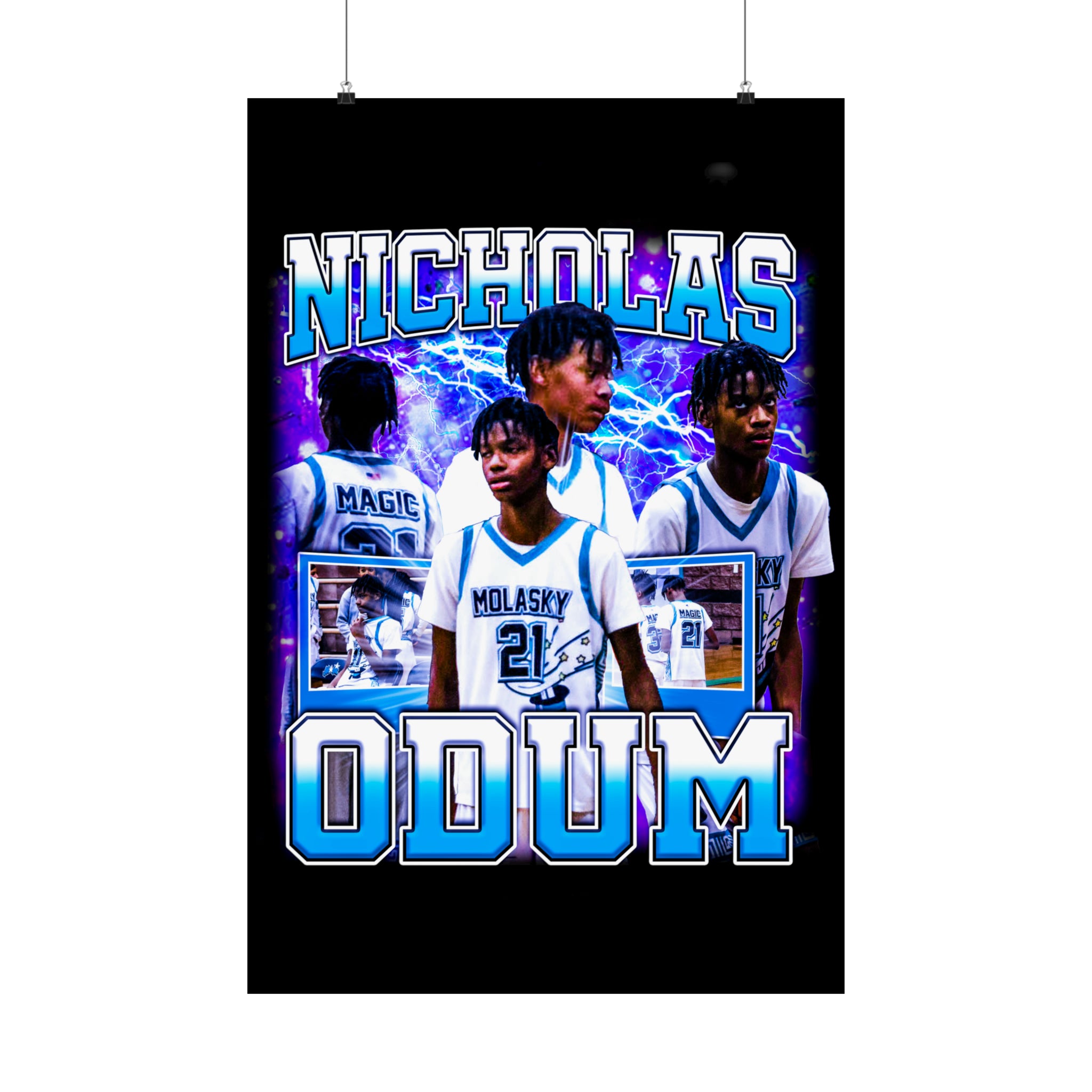 Nicholas Odum Poster – Hometown Hero