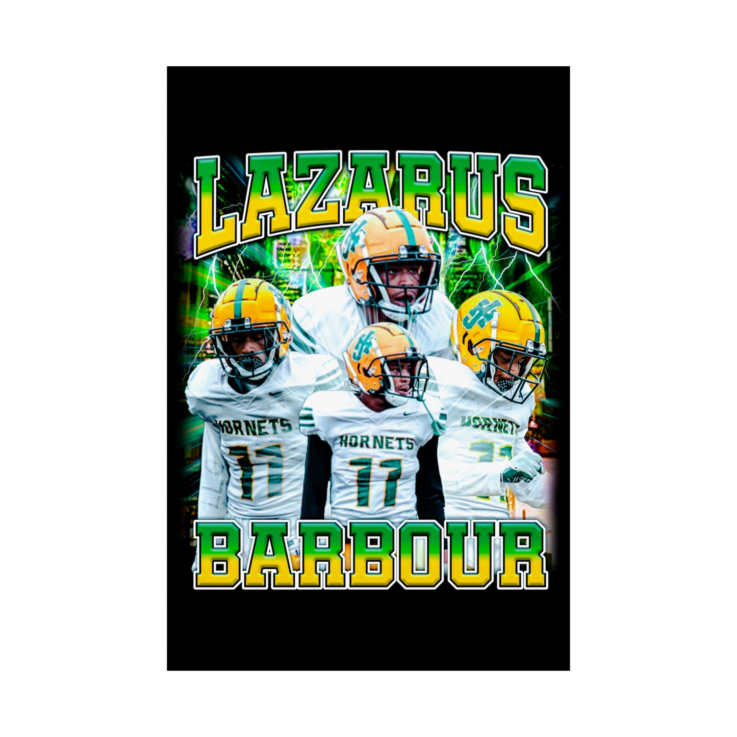 Lazarus Barbour Poster – Hometown Hero