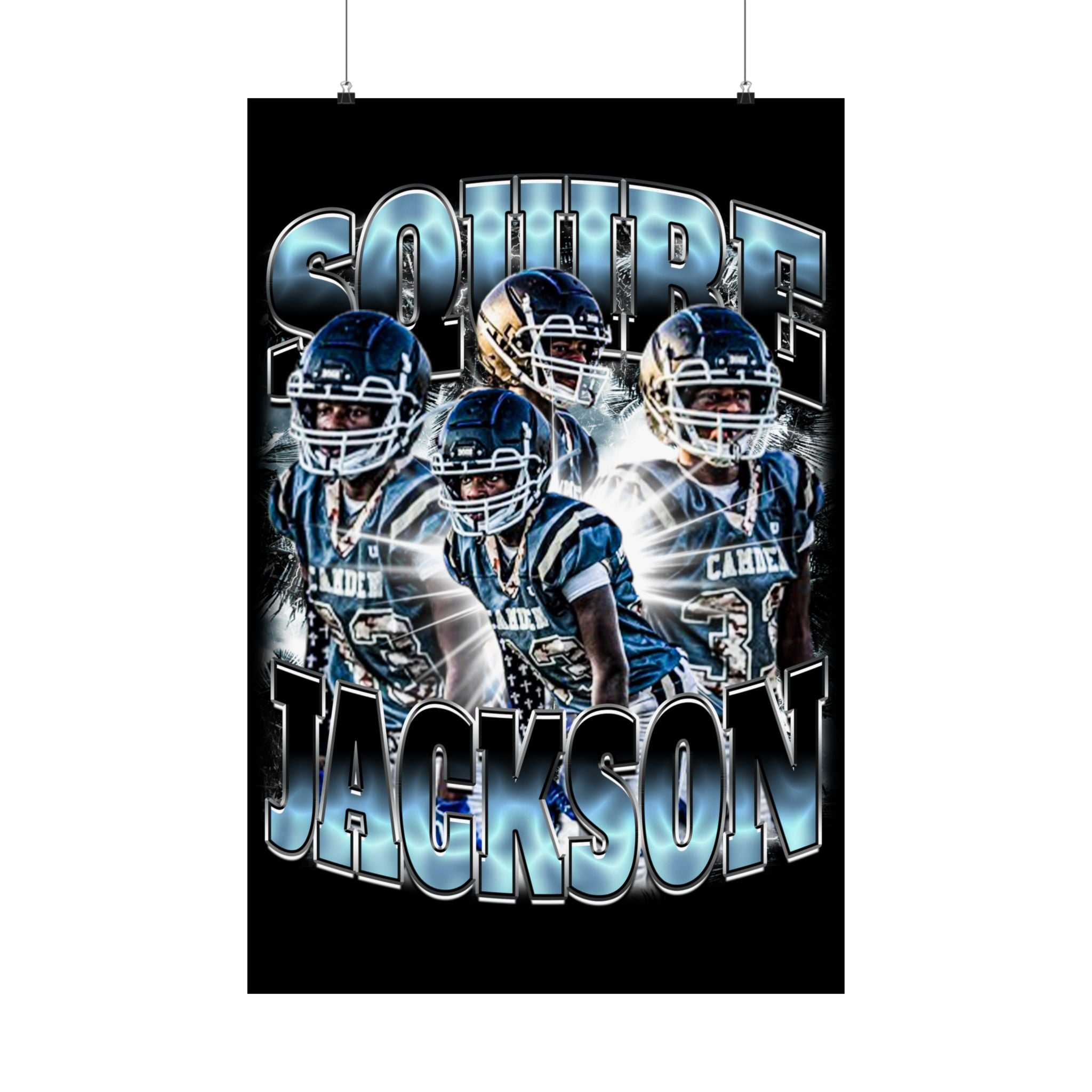 Squire Jackson Poster 24" x 36" – Hometown Hero