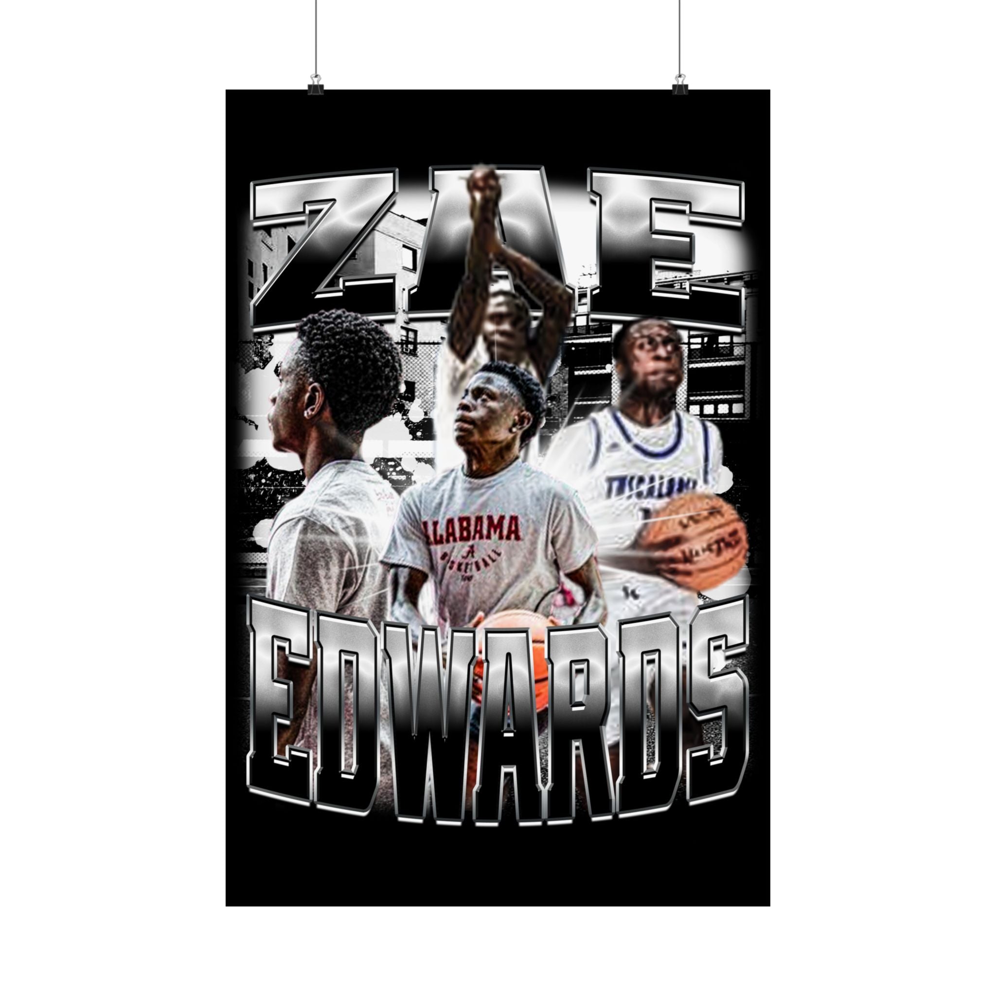 Zae Edwards Poster 24" x 36" – Hometown Hero