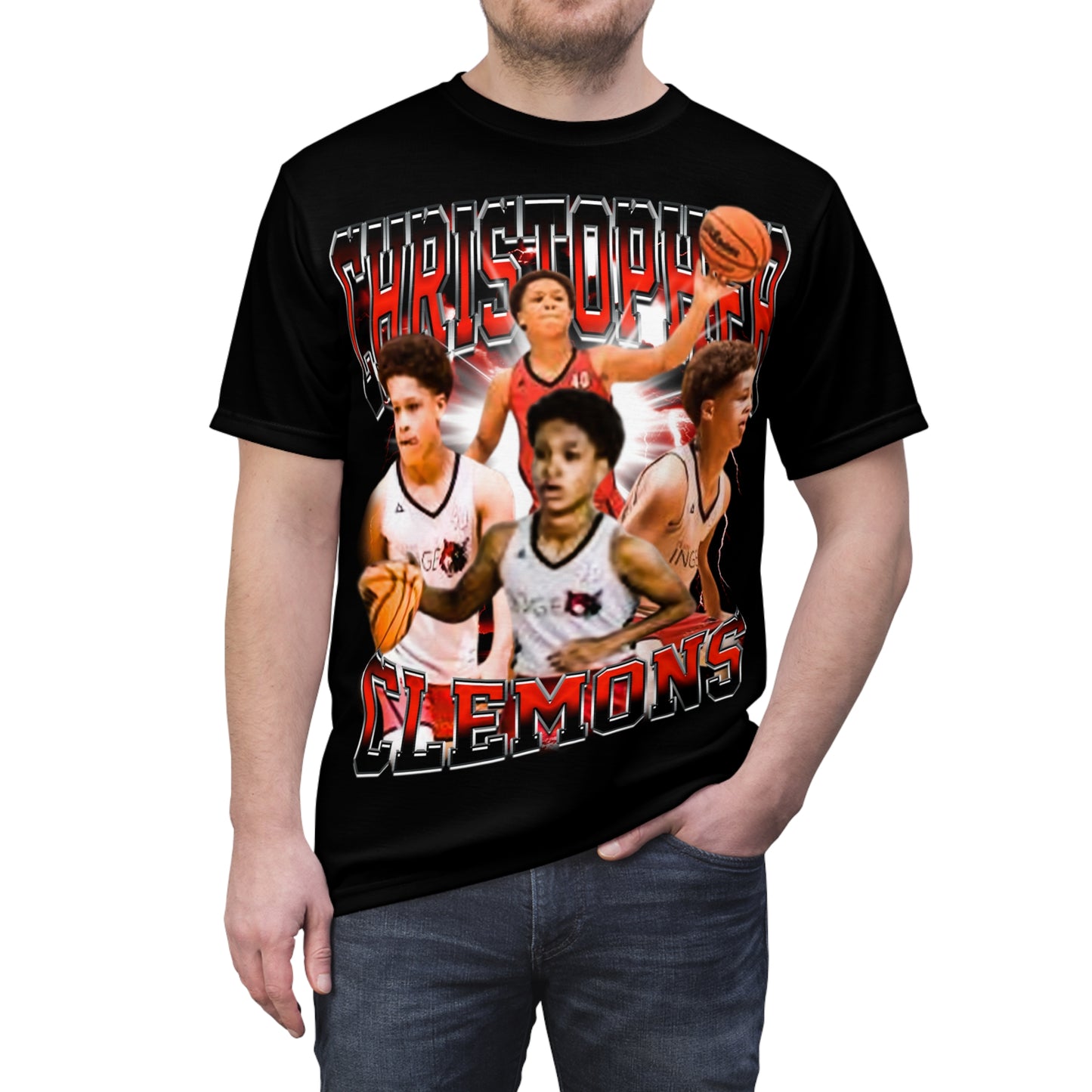 Christopher Clemons Vintage Full Print Tee – Hometown Hero