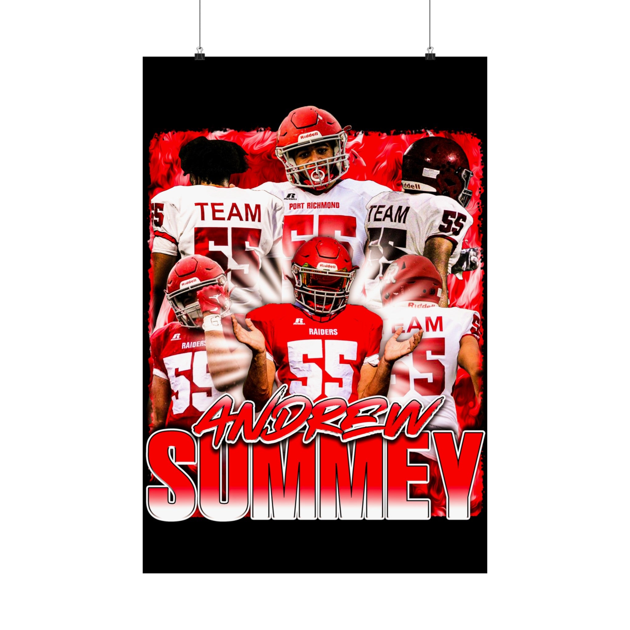 Andrew Summey Poster 24" x 36" – Hometown Hero