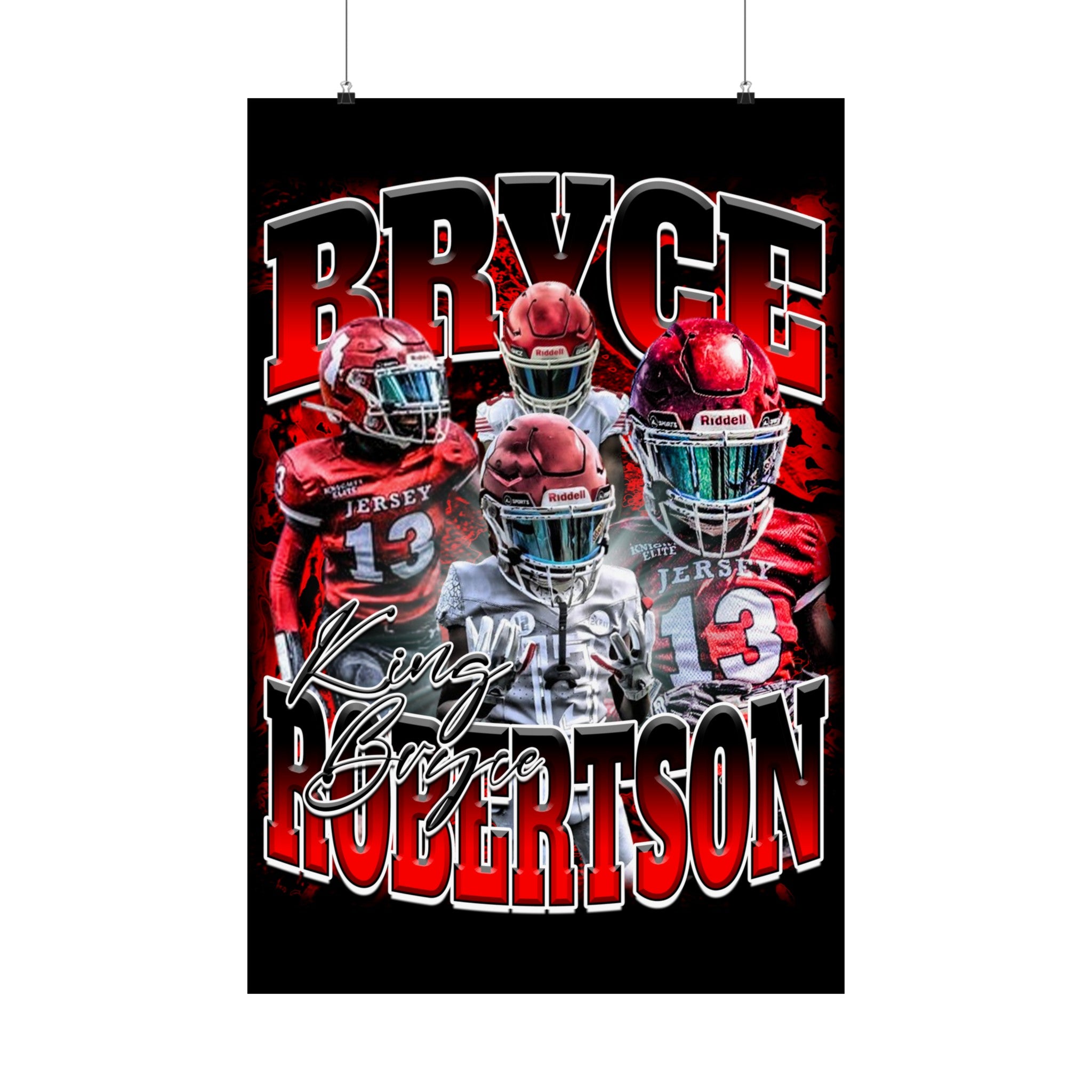Bryce Robertson Poster 24" x 36" – Hometown Hero