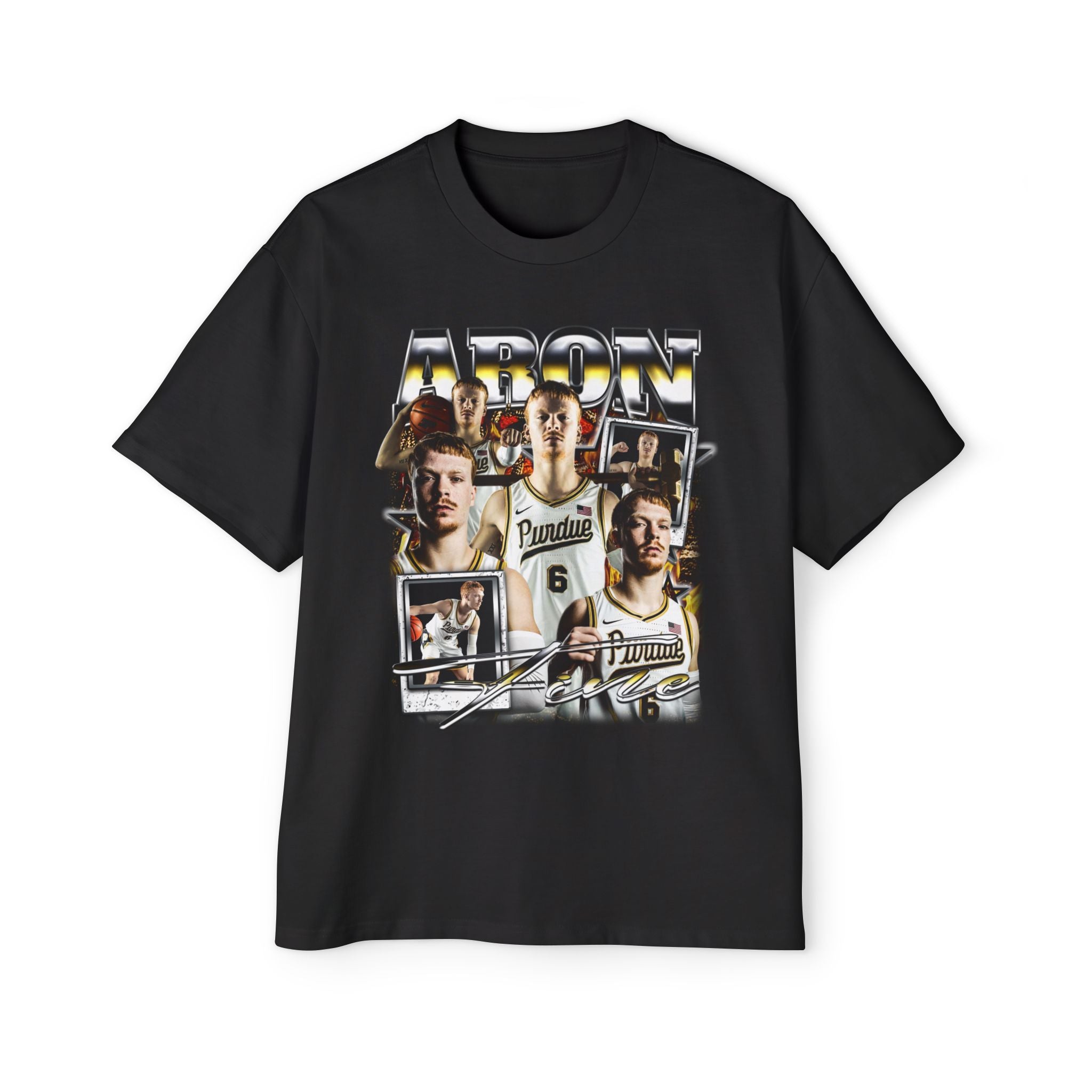 Aron Fine Oversized Retro Tee – Hometown Hero