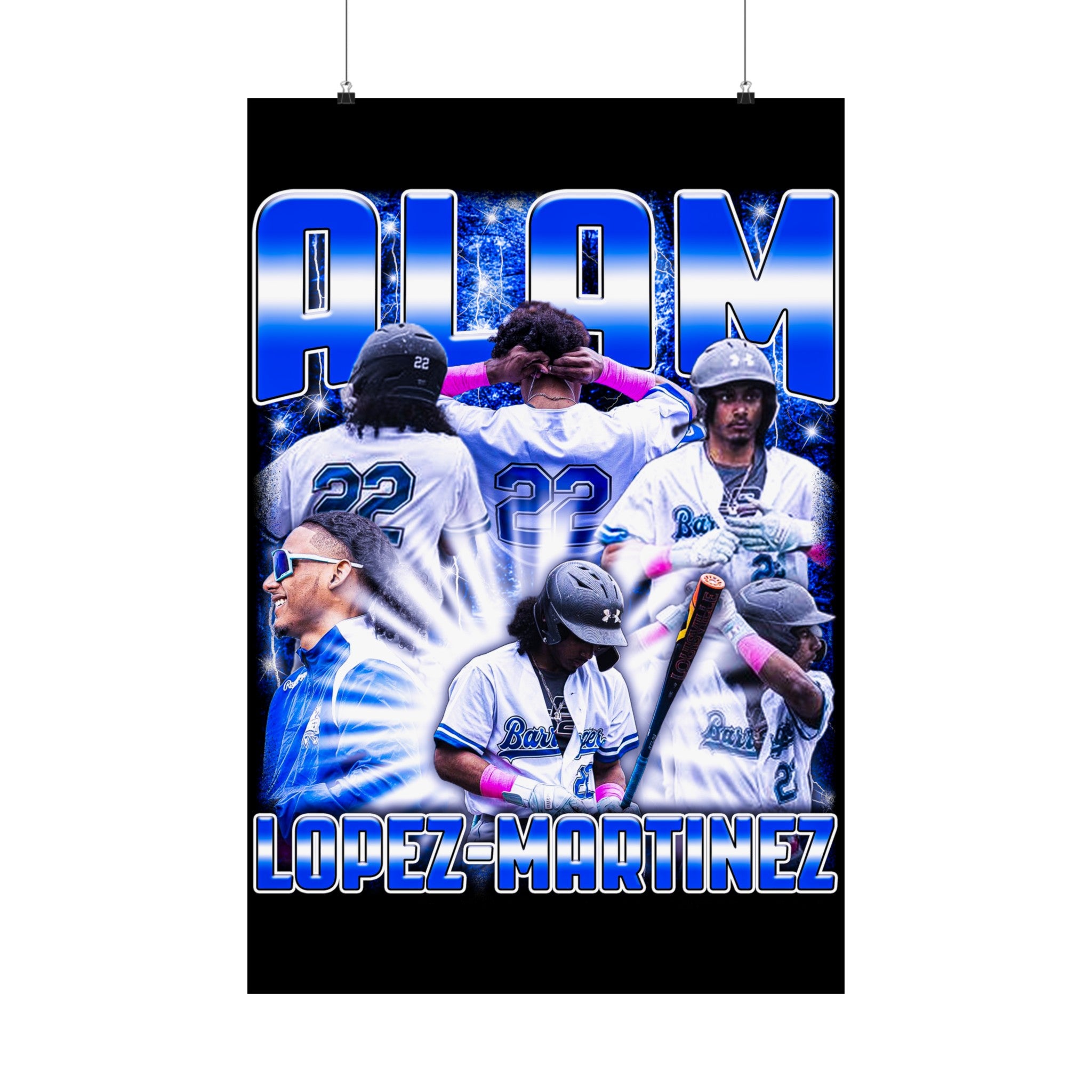 Alam Lopez-Martinez Poster 24" x 36" – Hometown Hero