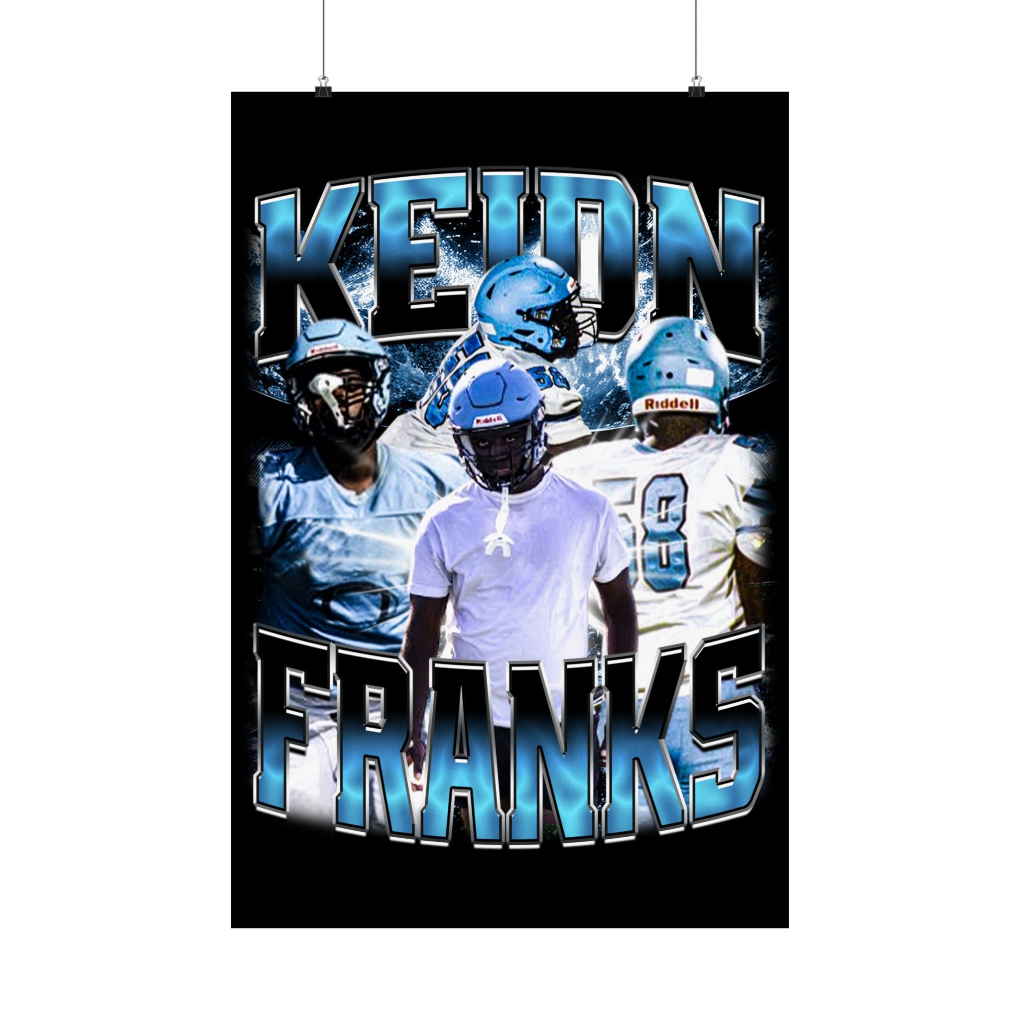 Keion Franks Poster 24" x 36" – Hometown Hero