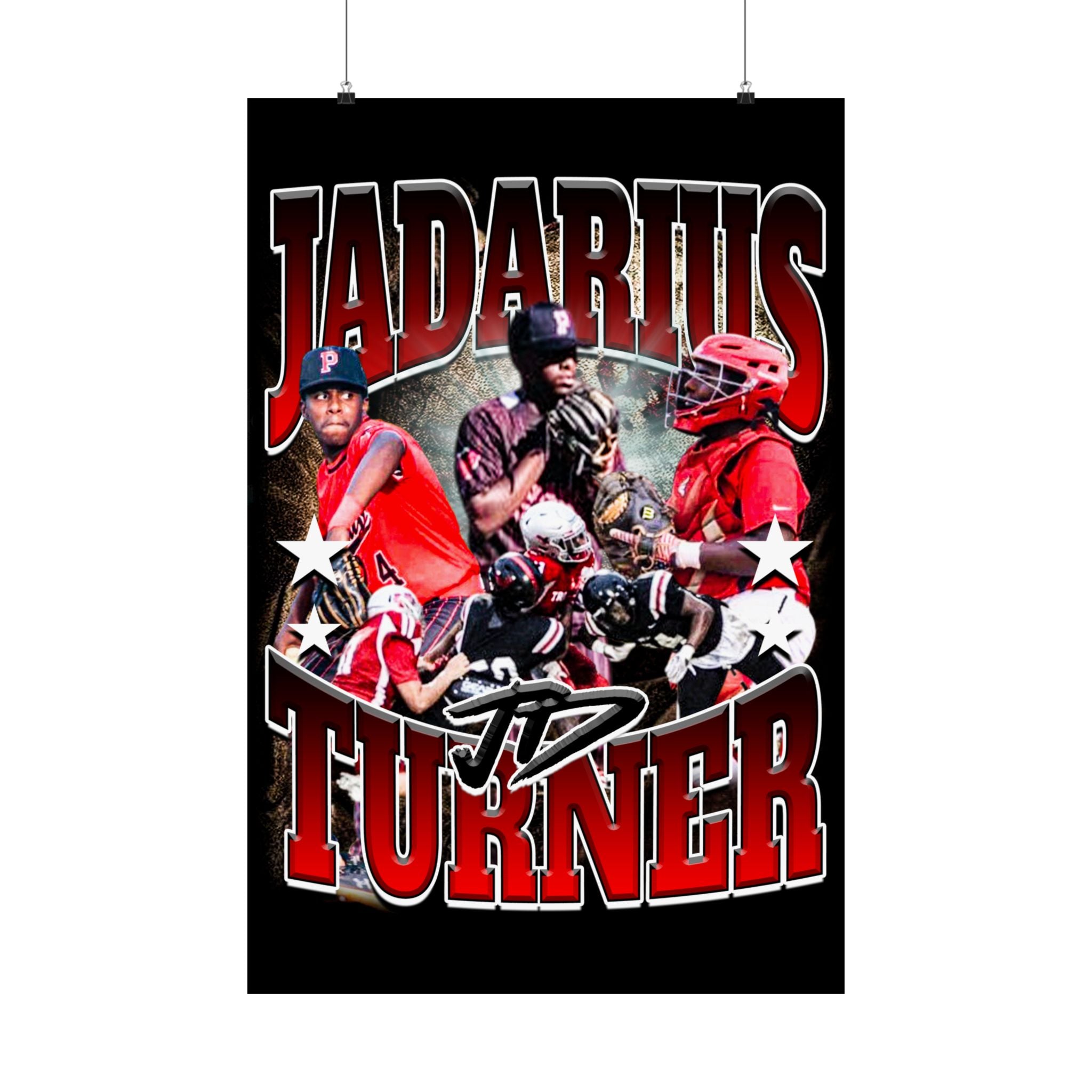 Jadarius Turner Poster 24" x 36" – Hometown Hero