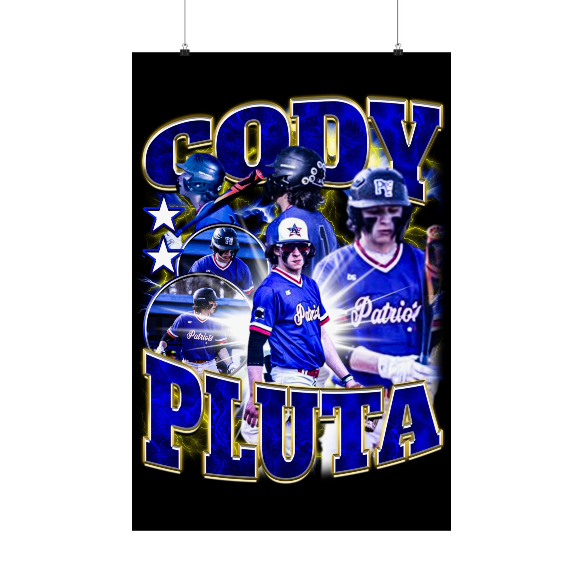Cody Pluta Poster 24" x 36" – Hometown Hero