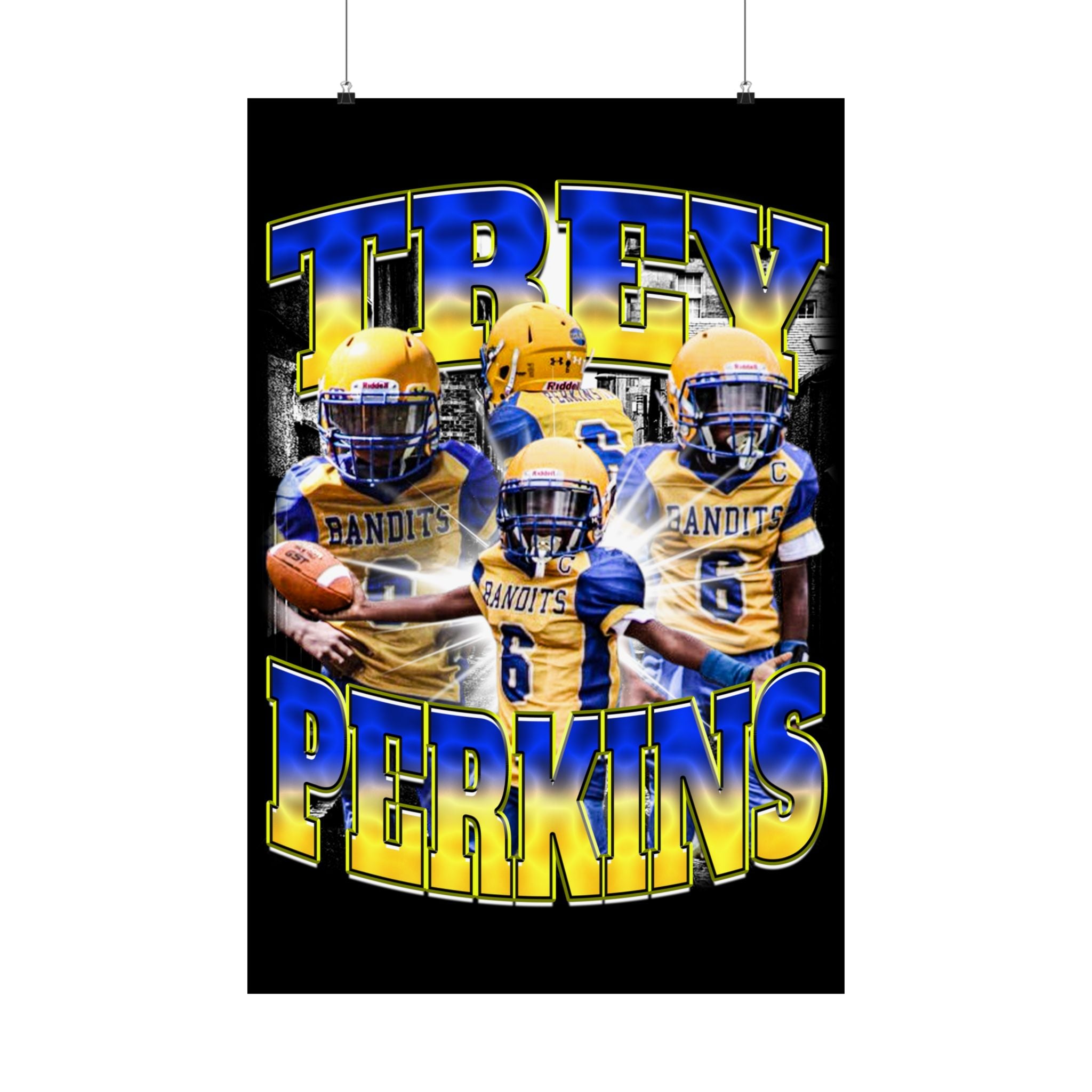 Trey Perkins Poster 24" x 36" – Hometown Hero