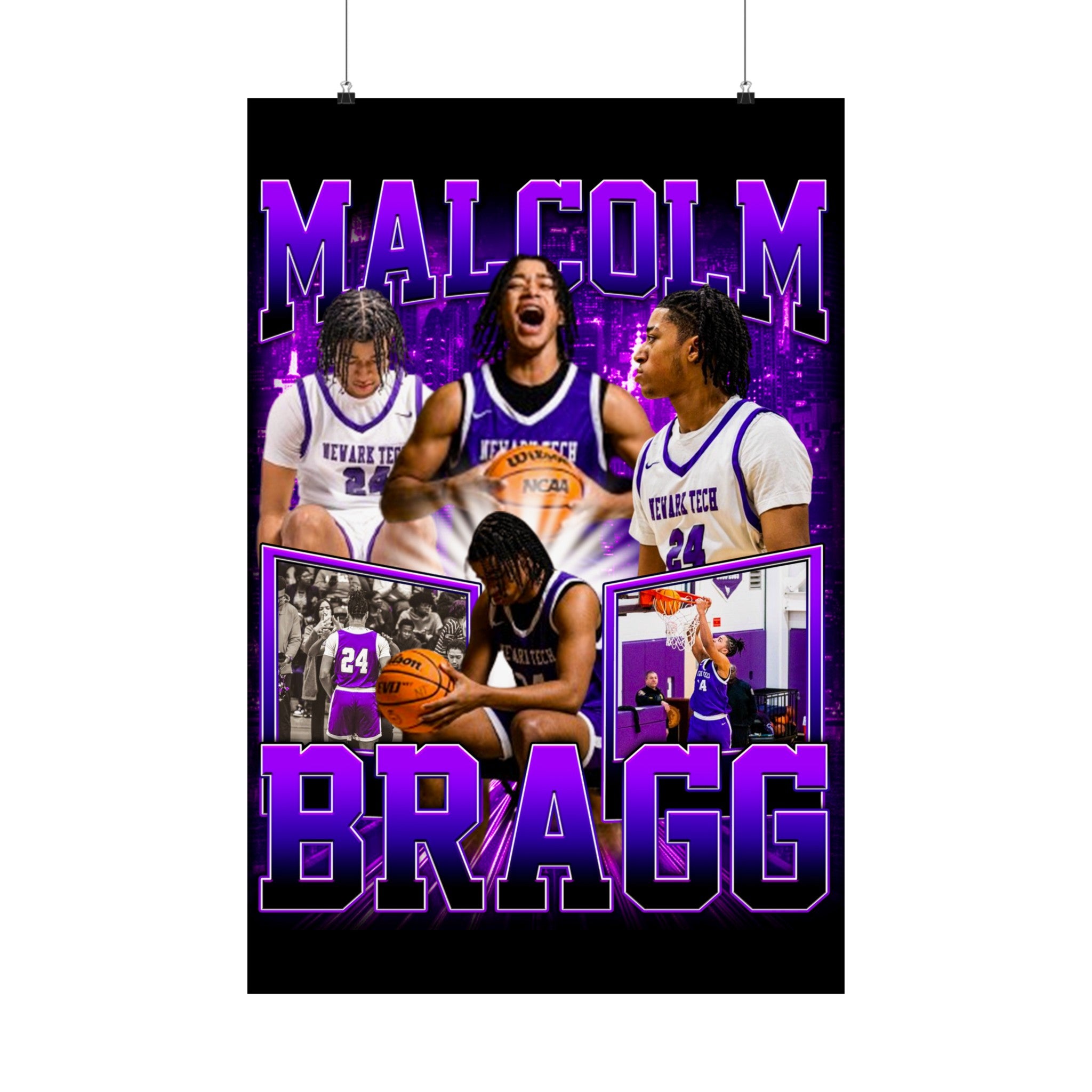 Malcolm Bragg Poster 24" x 36" – Hometown Hero