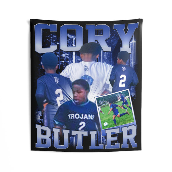 Cory Butler Tapestry 50” x 60” – Hometown Hero