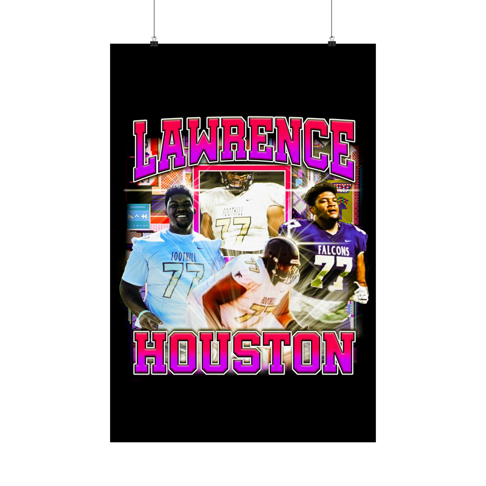 Lawrence Houston Poster – Hometown Hero