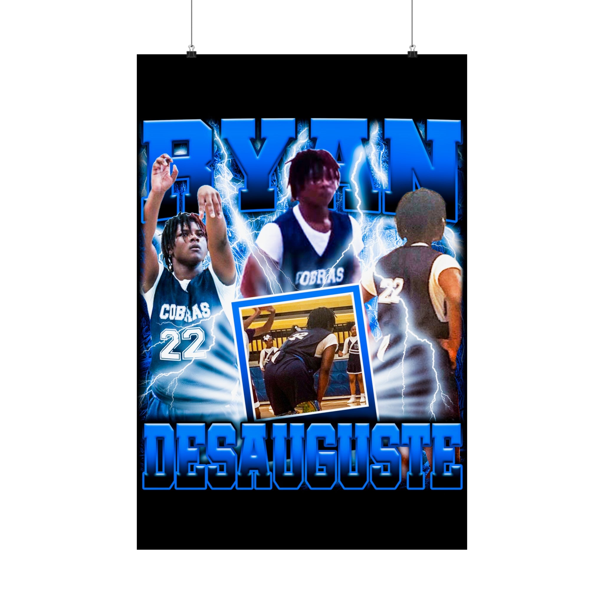 Ryan Desauguste Poster 24" x 36" – Hometown Hero