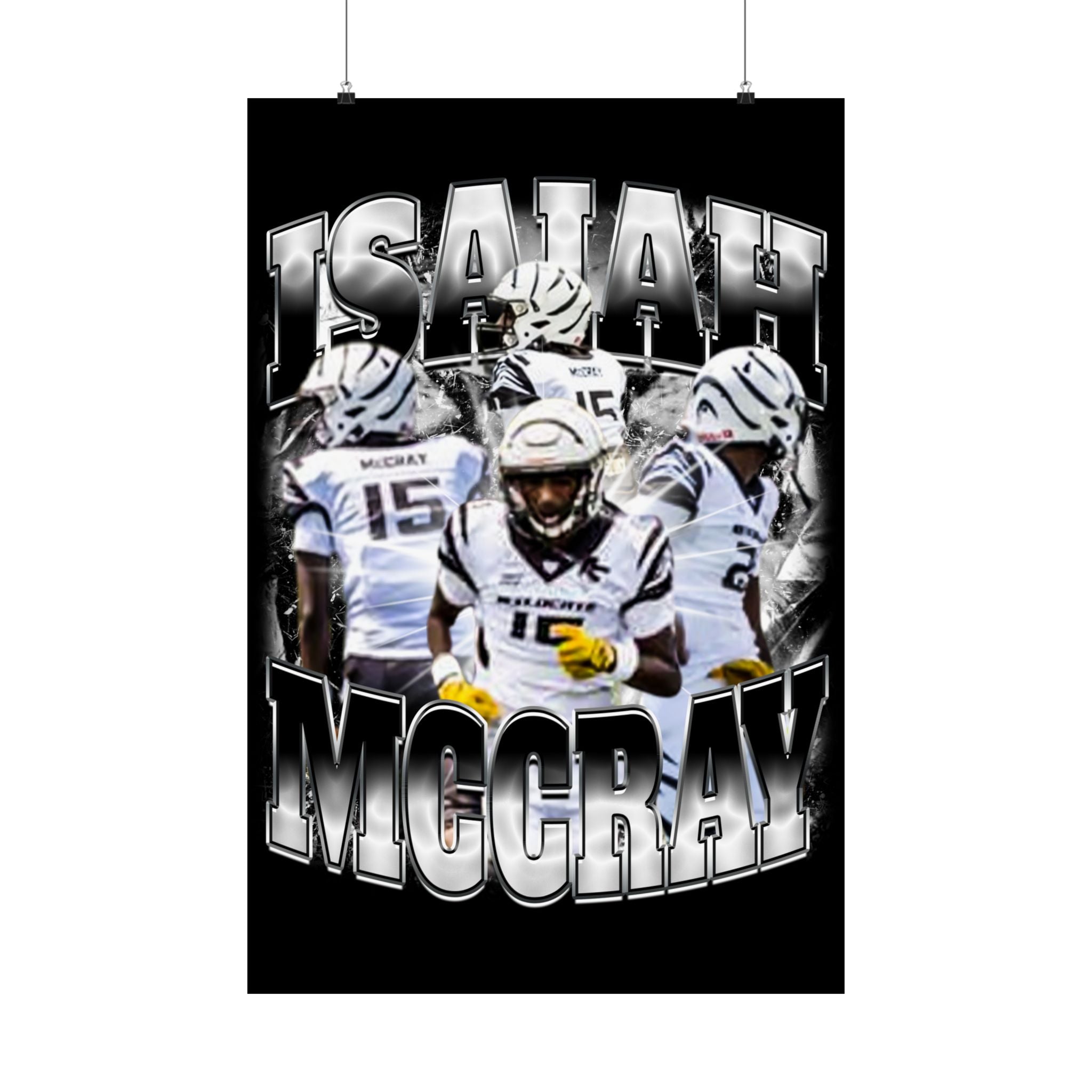 Isaiah Mccray Poster 24" x 36" – Hometown Hero