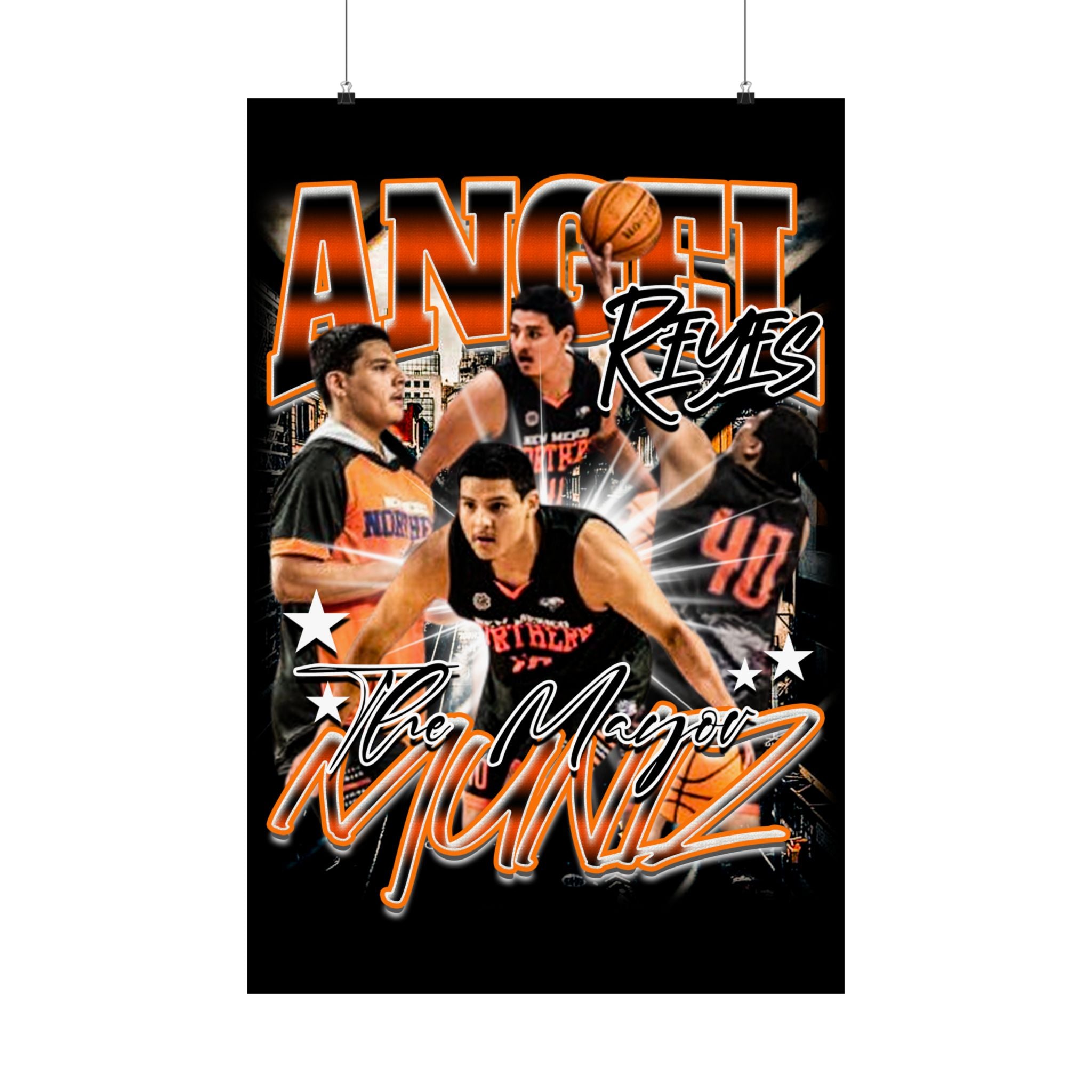 Angel Reyes Muniz Poster 24" x 36" – Hometown Hero