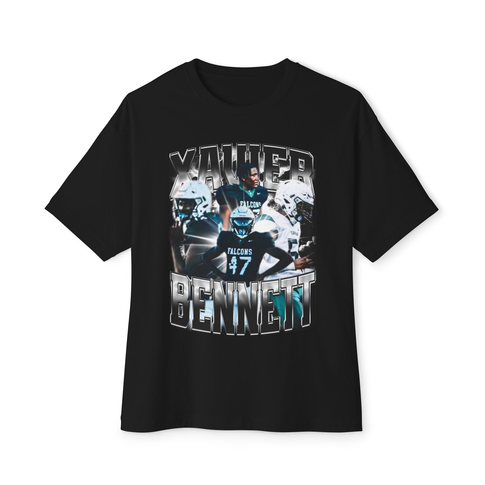 Xavier Bennett Oversized Vintage Tee – Hometown Hero