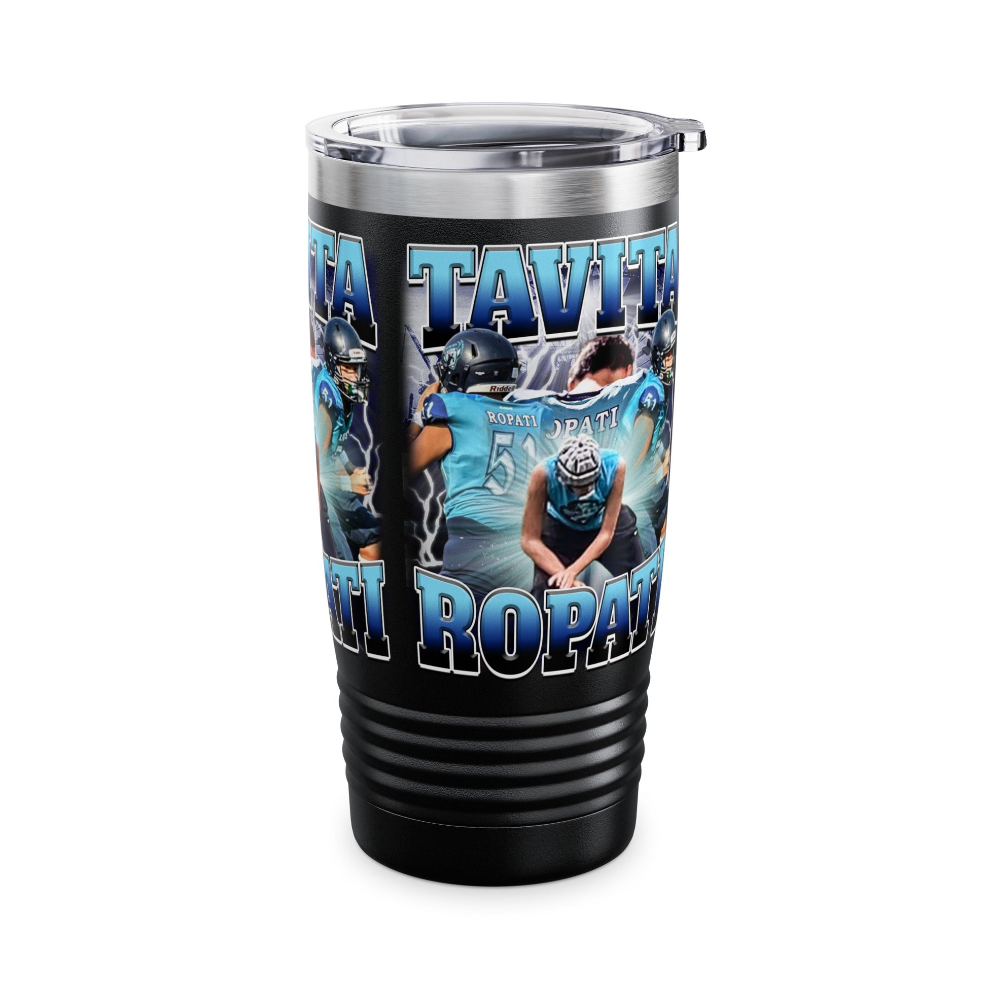 Tavita Ropati Stainless Steal Tumbler – Hometown Hero