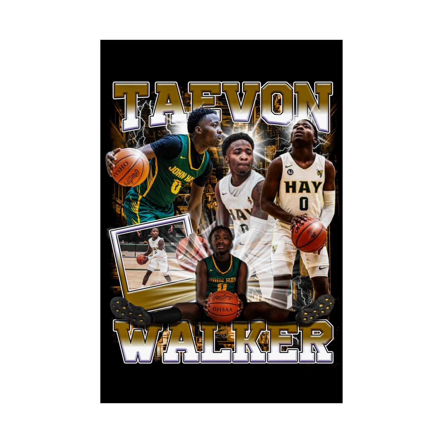 Taevon Walker Poster – Hometown Hero